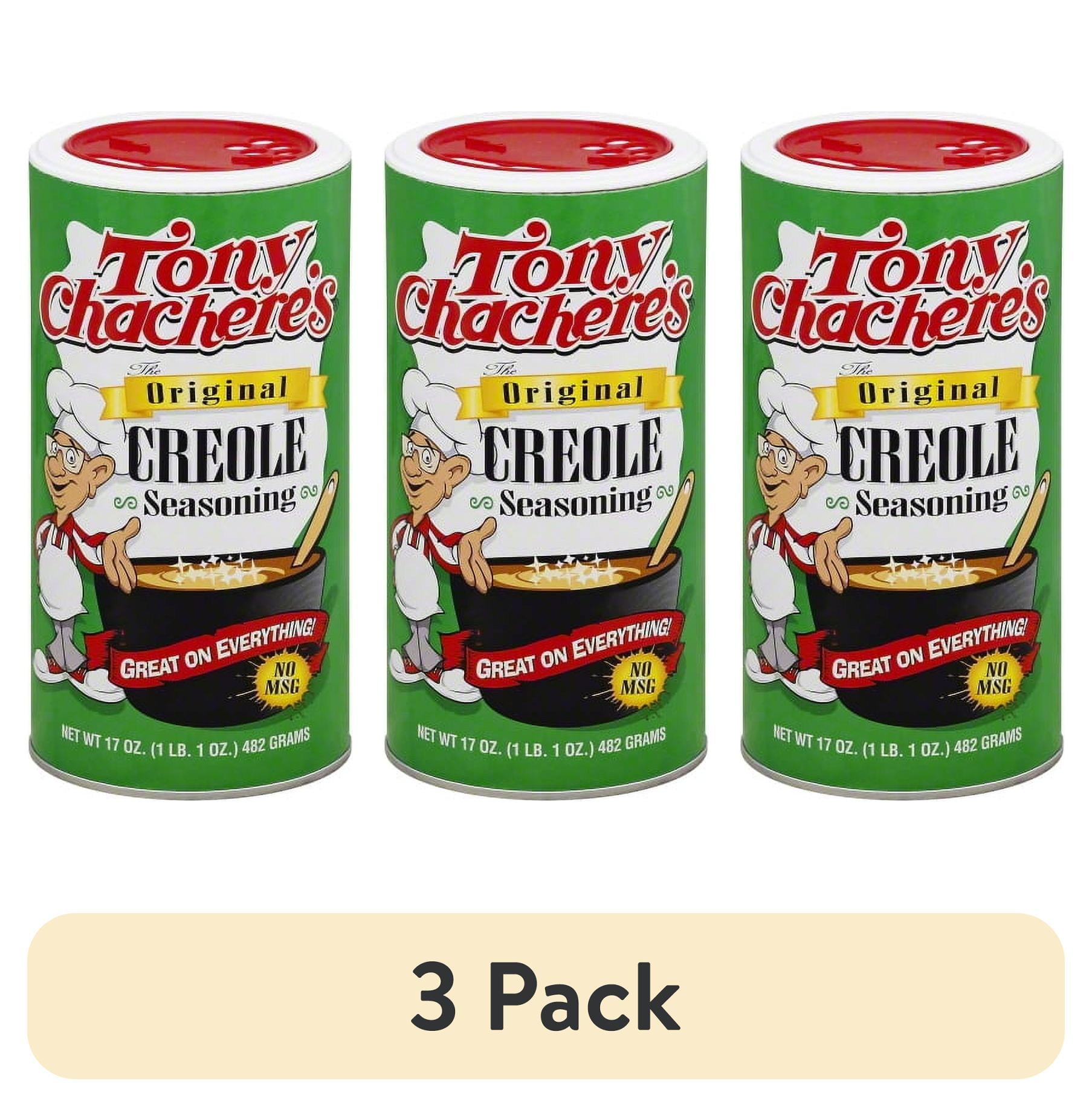 (3 pack) Tony Chachere's, Cajun, Creole, Original Seasoning, 17 oz ...