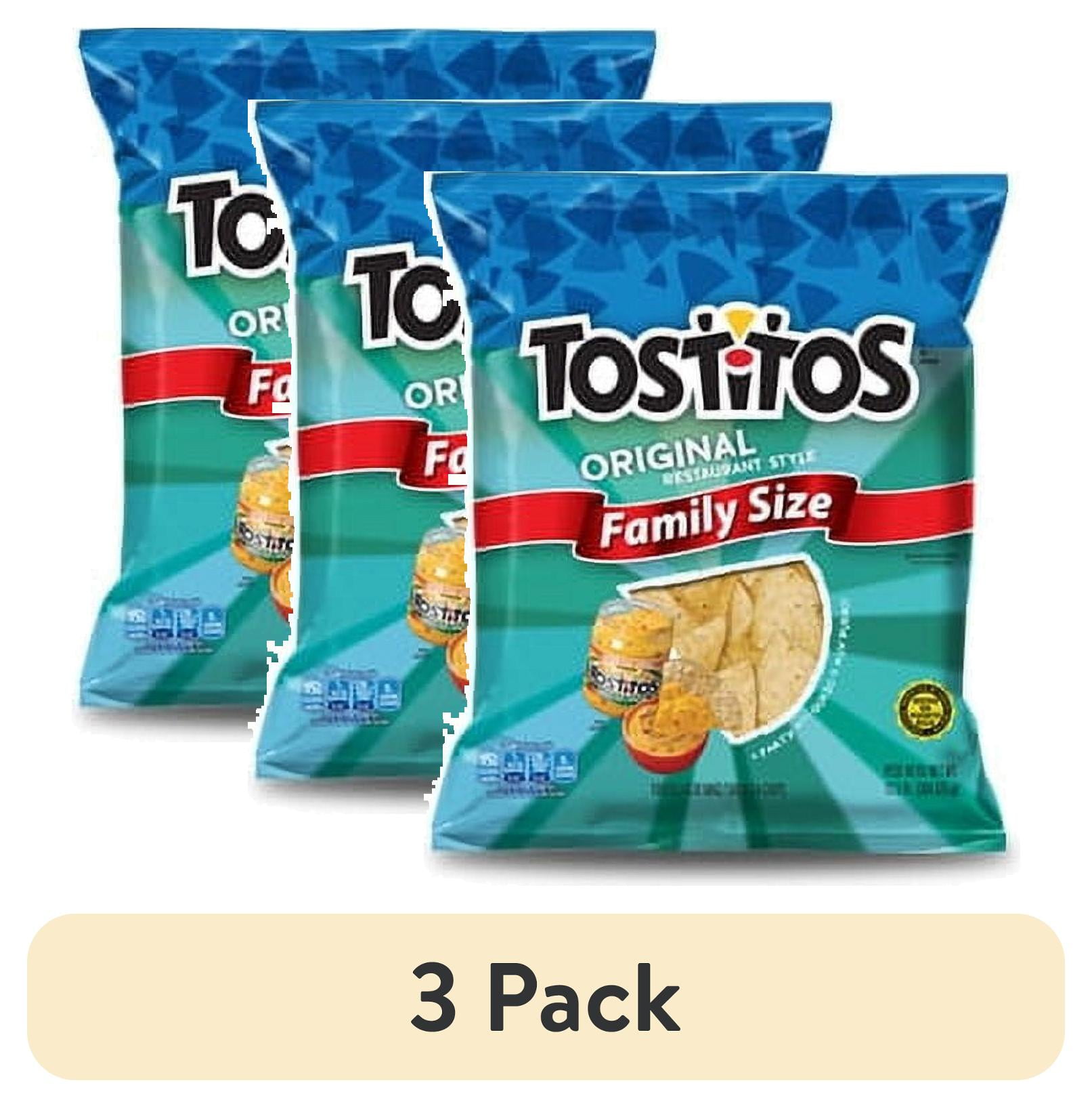 (3 pack) Snacks Frito Lay Tostitos Original Restaurant Style Tortilla ...