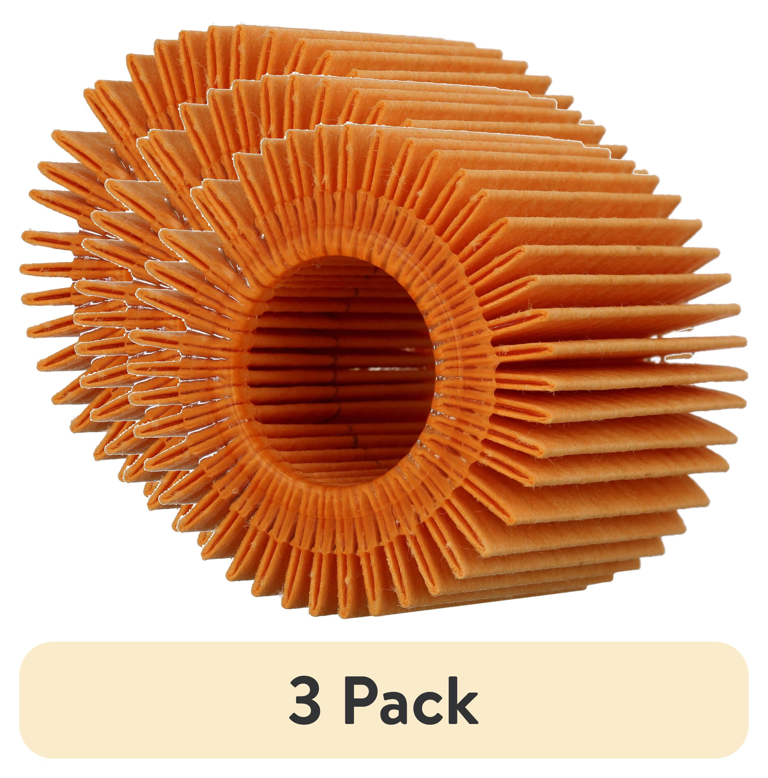 (3 pack) Toyota OE 04152-YZZA6 Genuine Oil Filter Element 2.75" Height ...