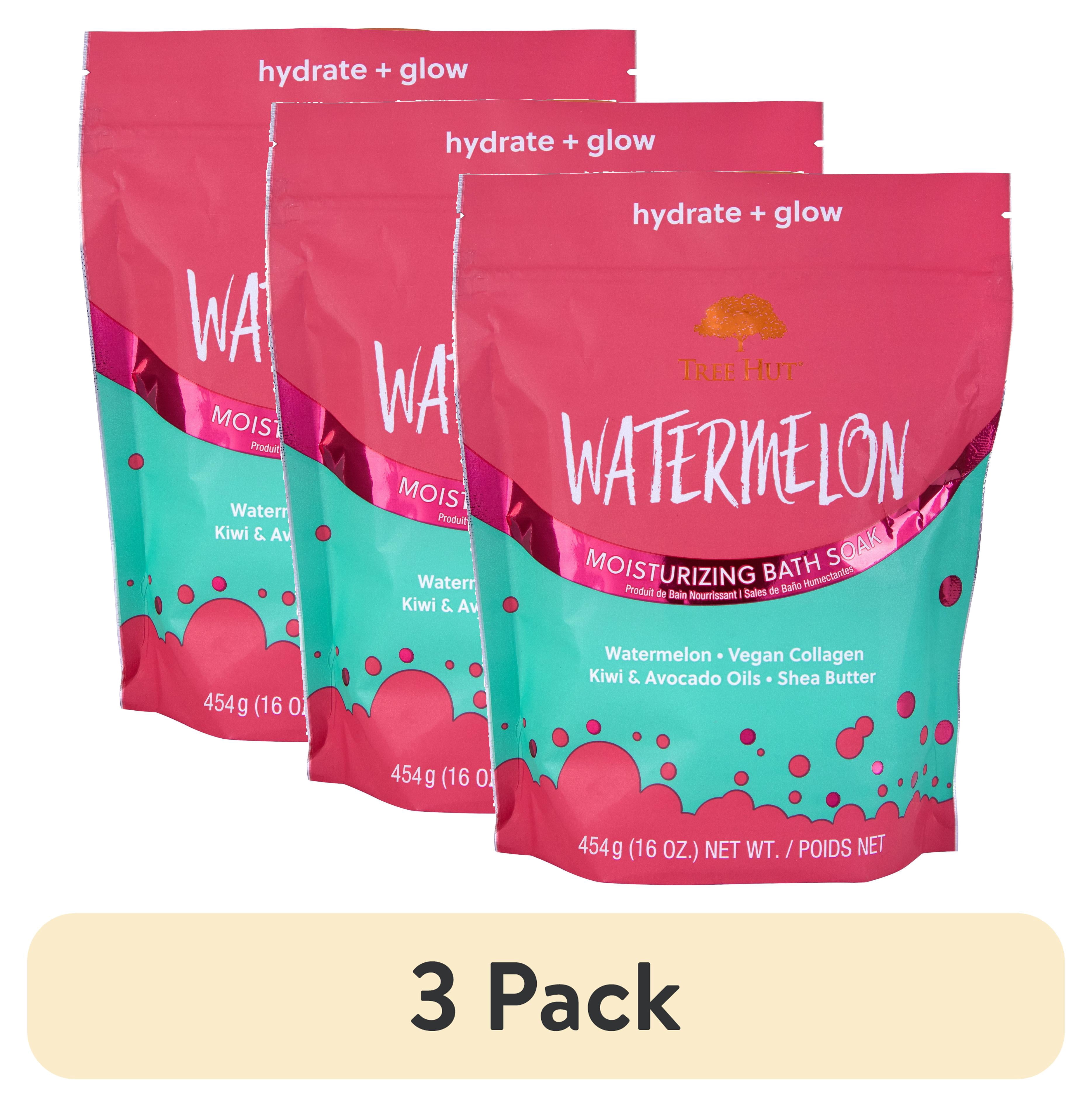 (3 pack) Tree Hut Bath Salts, Moisturizing Bath Soak, Helps Nourish ...