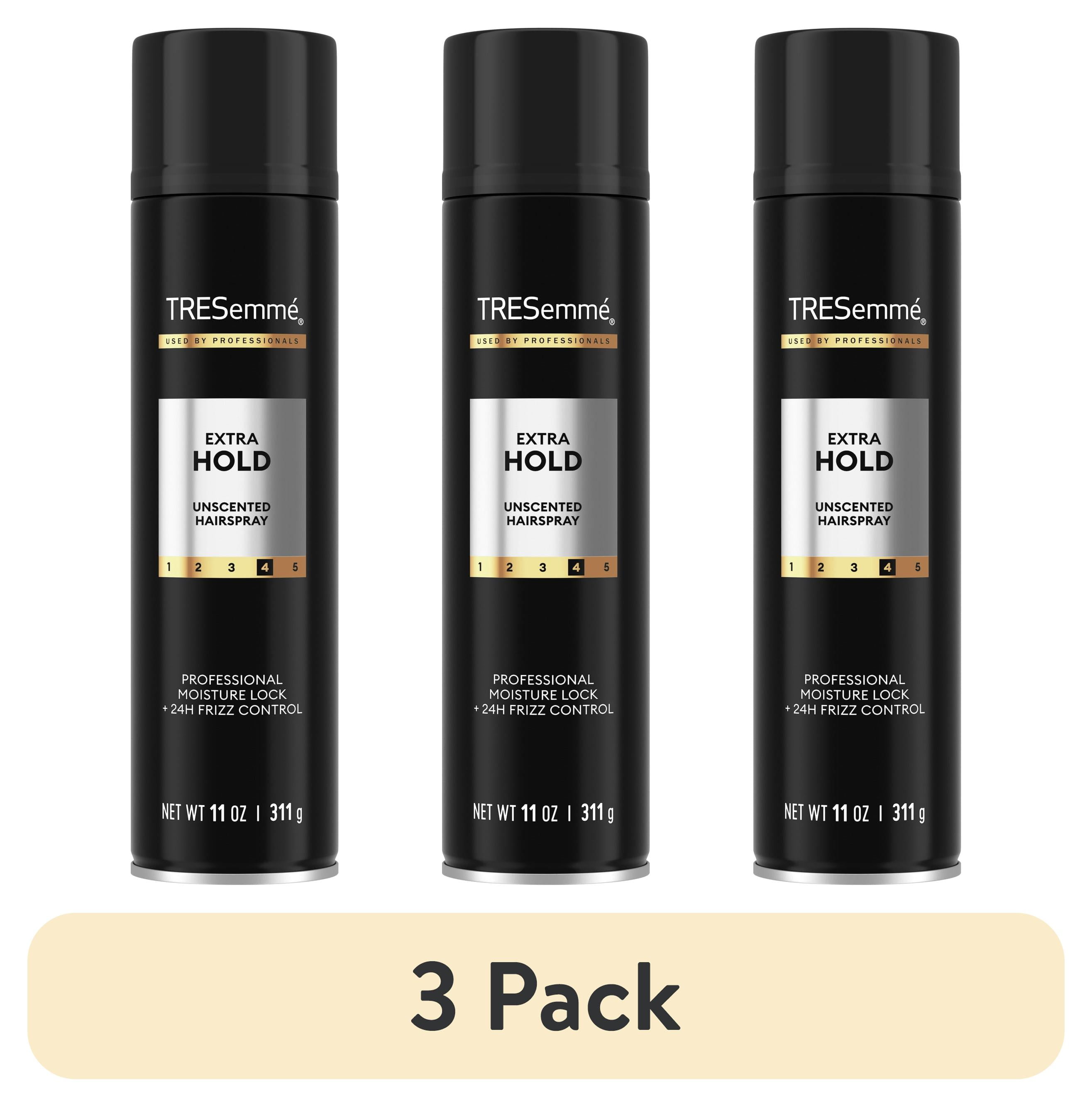 (3 pack) Tresemme Extra Hold Unscented Hairspray for 24-Hour Frizz ...
