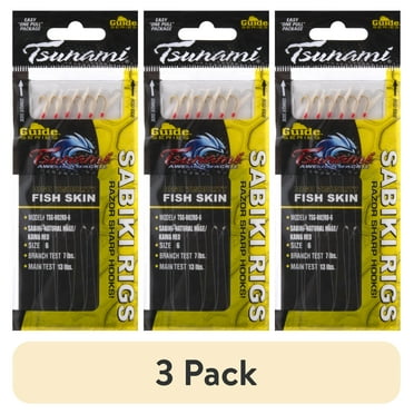 Tsunami Snapper Rig - Two Drop Spec Rig - Walmart.com