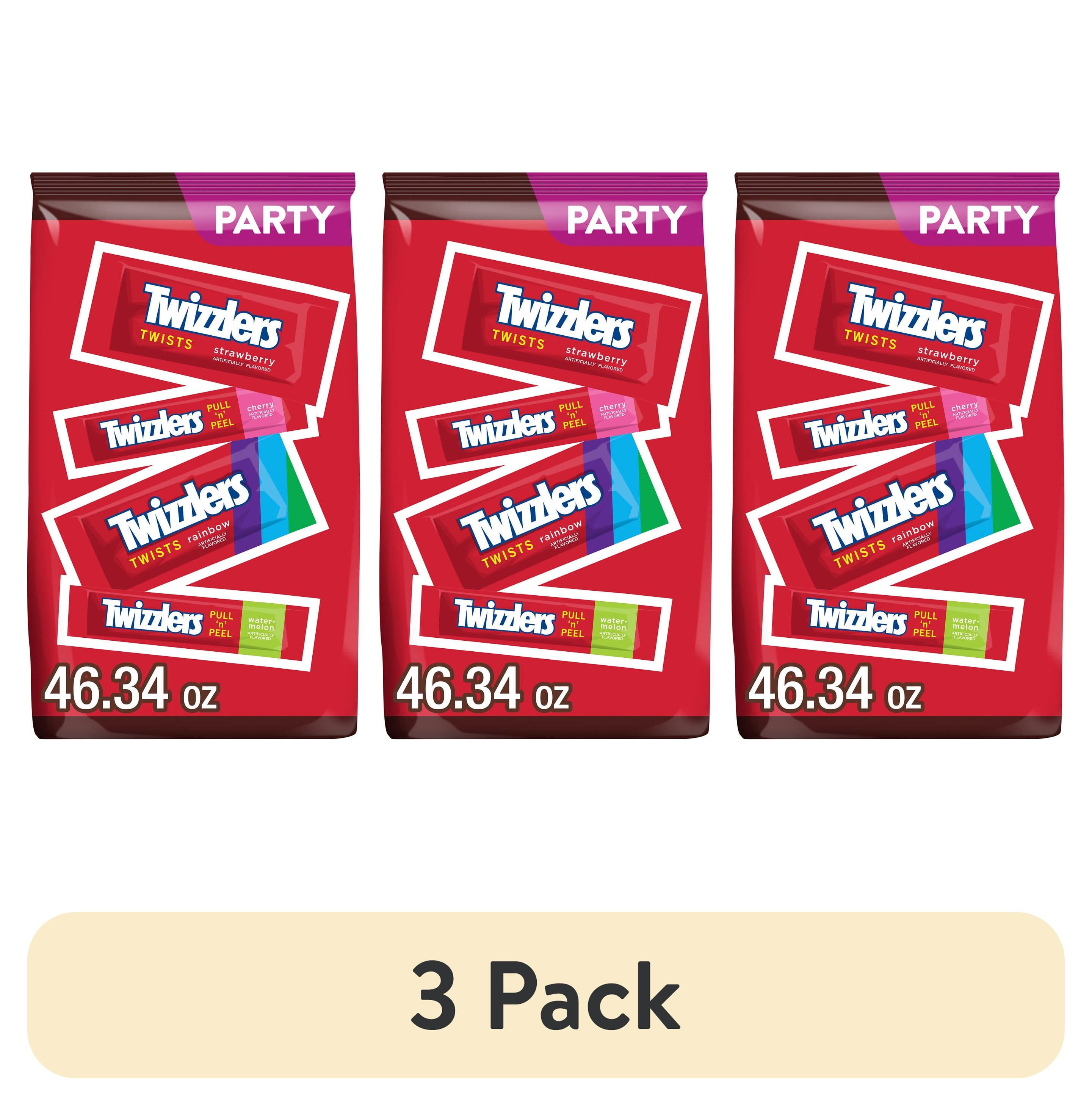 (3 pack) Twizzlers Assorted Flavored Licorice Style Candy, Bulk Party ...