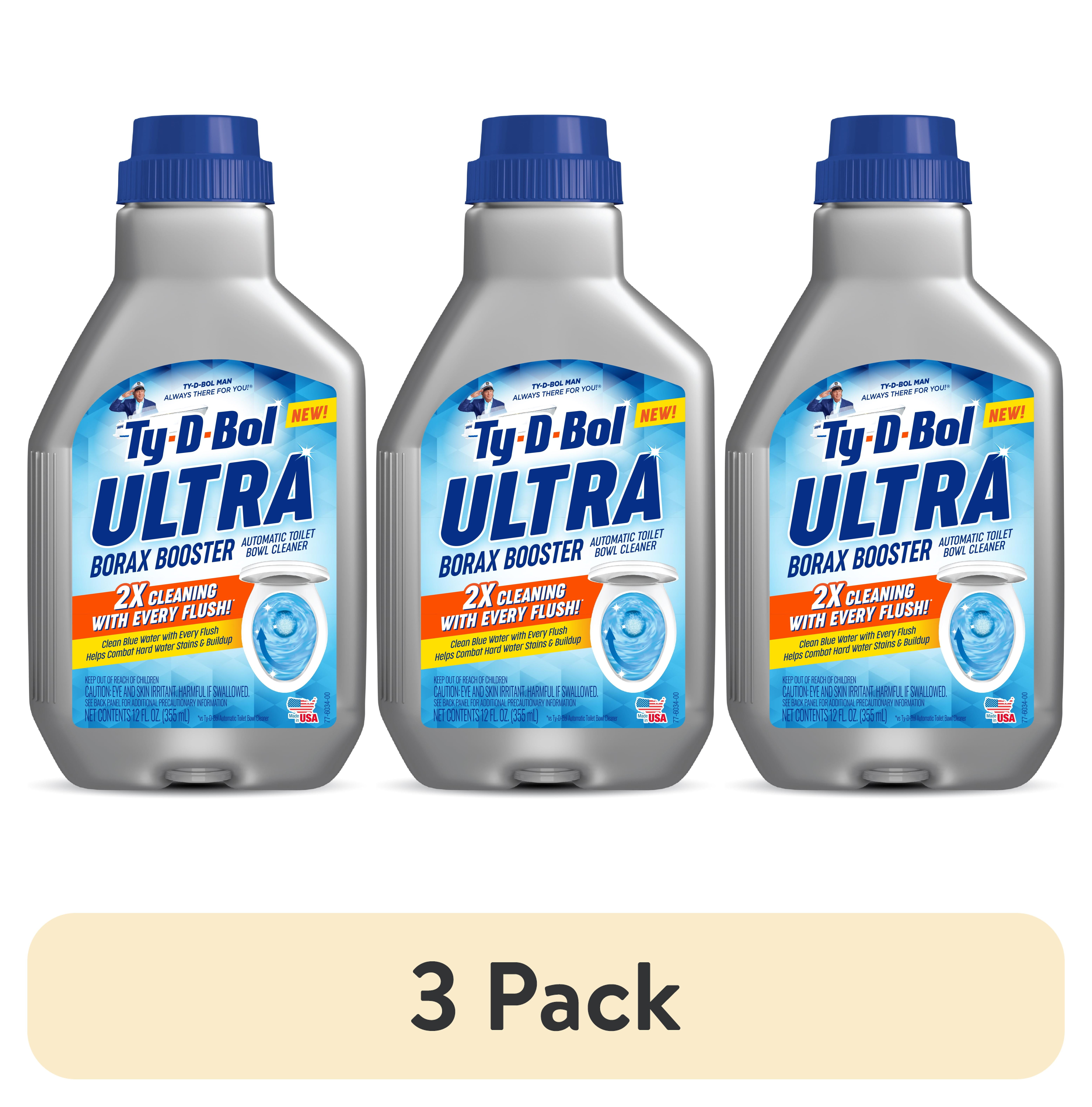 (3 pack) Ty-D-Bol Ultra Borax Booster Toilet Tank and Bowl Cleaner ...
