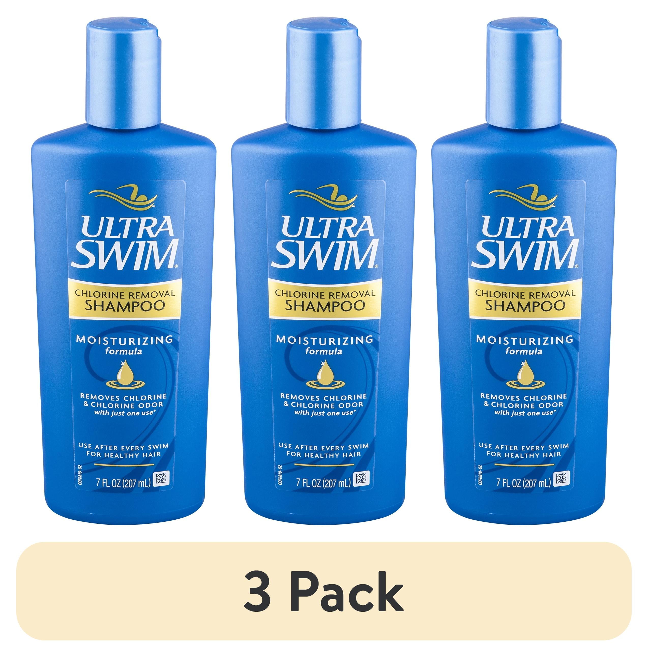 (3 pack) Ultra Swim Chlorine Removal Shampoo, 7 Oz Bottle - Walmart.com