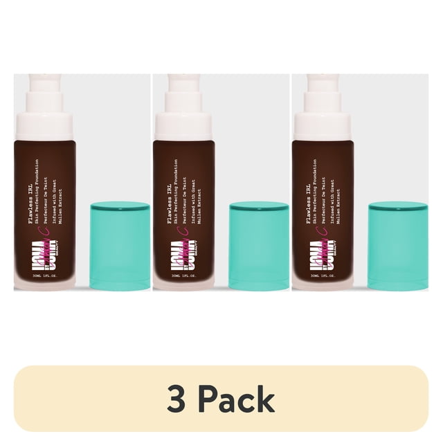 (3 pack) Uoma by Sharon C, Flawless IRL Skin Perfecting Foundation ...