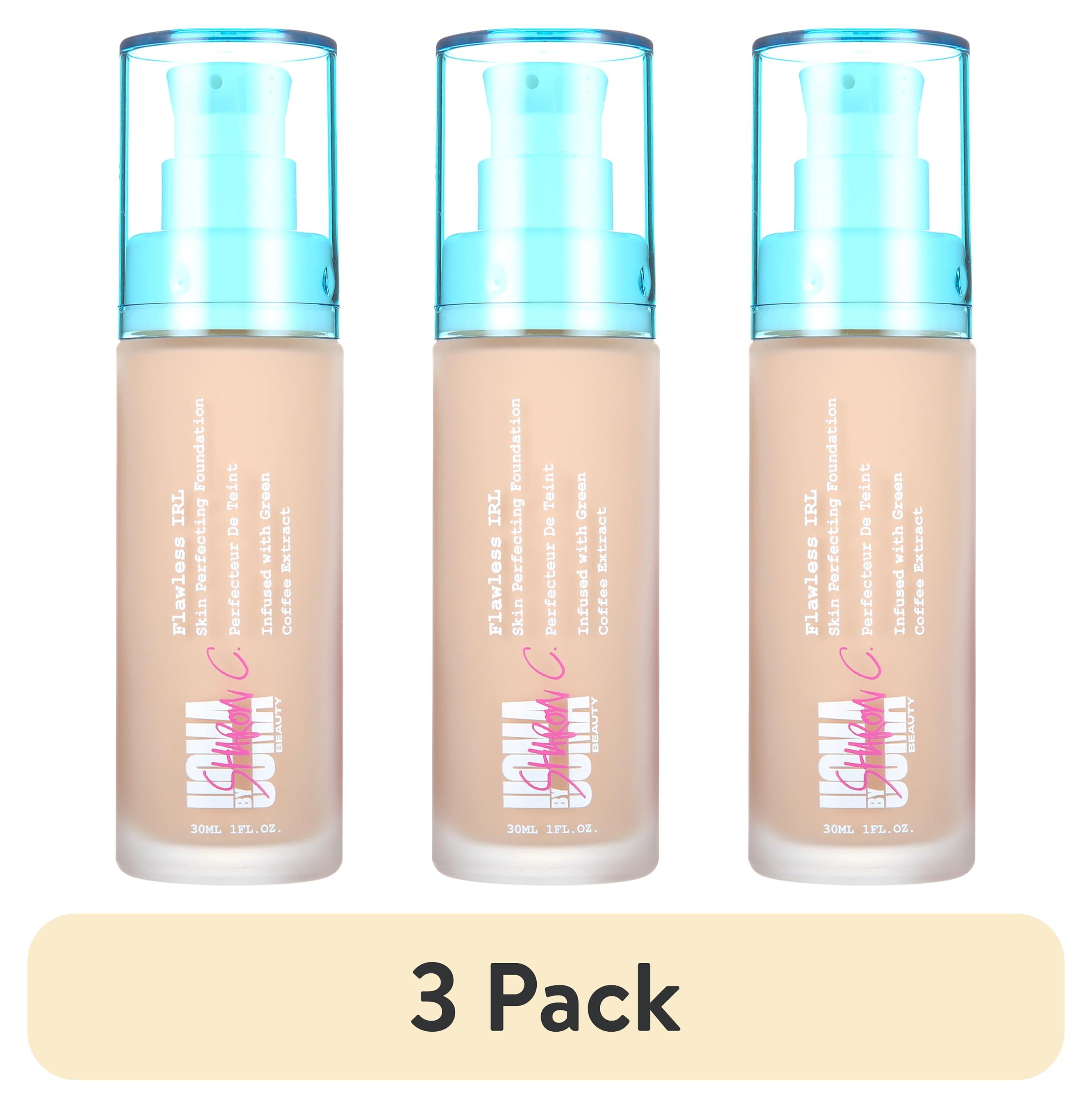 (3 pack) Uoma by Sharon C, Flawless IRL Skin Perfecting Foundation Fair ...