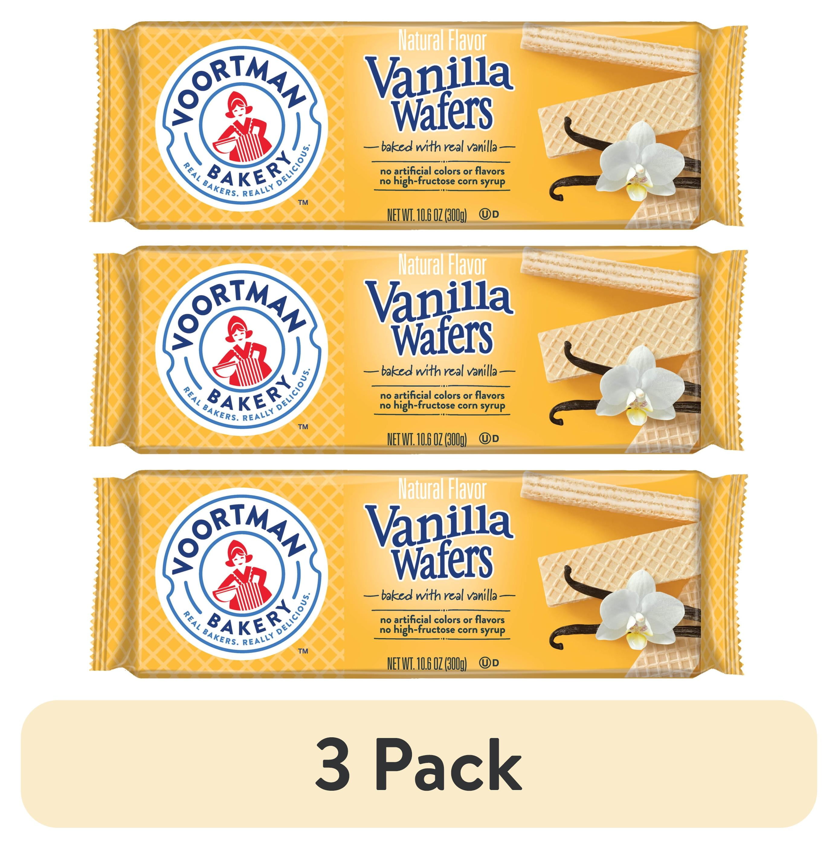 (3 pack) Voortman 10.6 oz Vanilla Wafer - Walmart.com