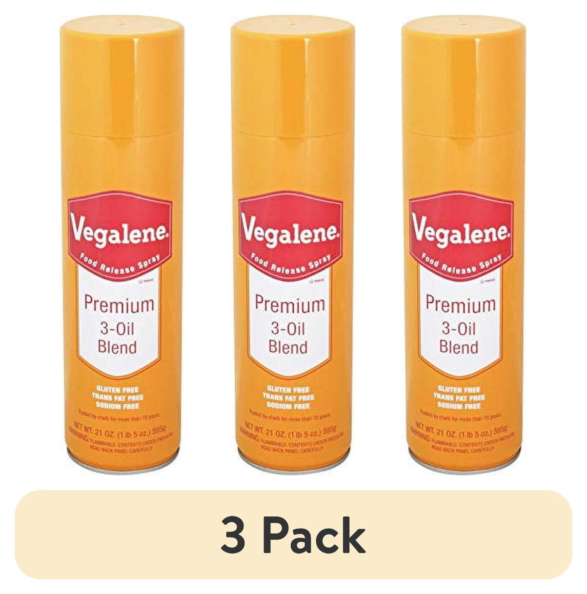 (3 pack) Vegalene Premium 3-Oil Blend Food Release Pan Spry, 21 Oz | 3 ...
