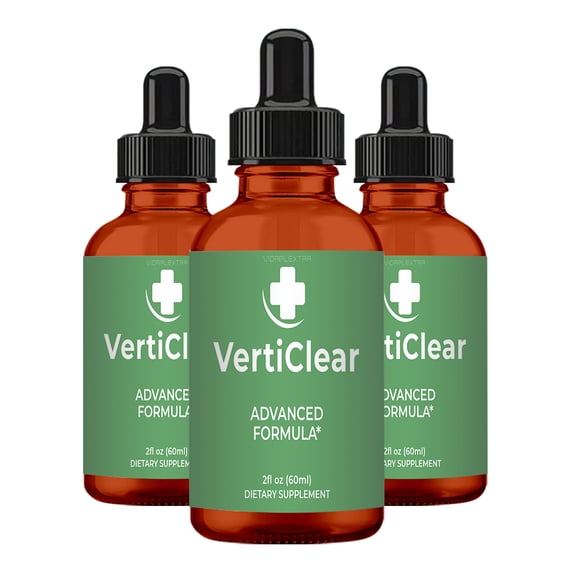 (3 pack) Verti Clear Drops - Verti Clear Liquid Supplement Drops ...