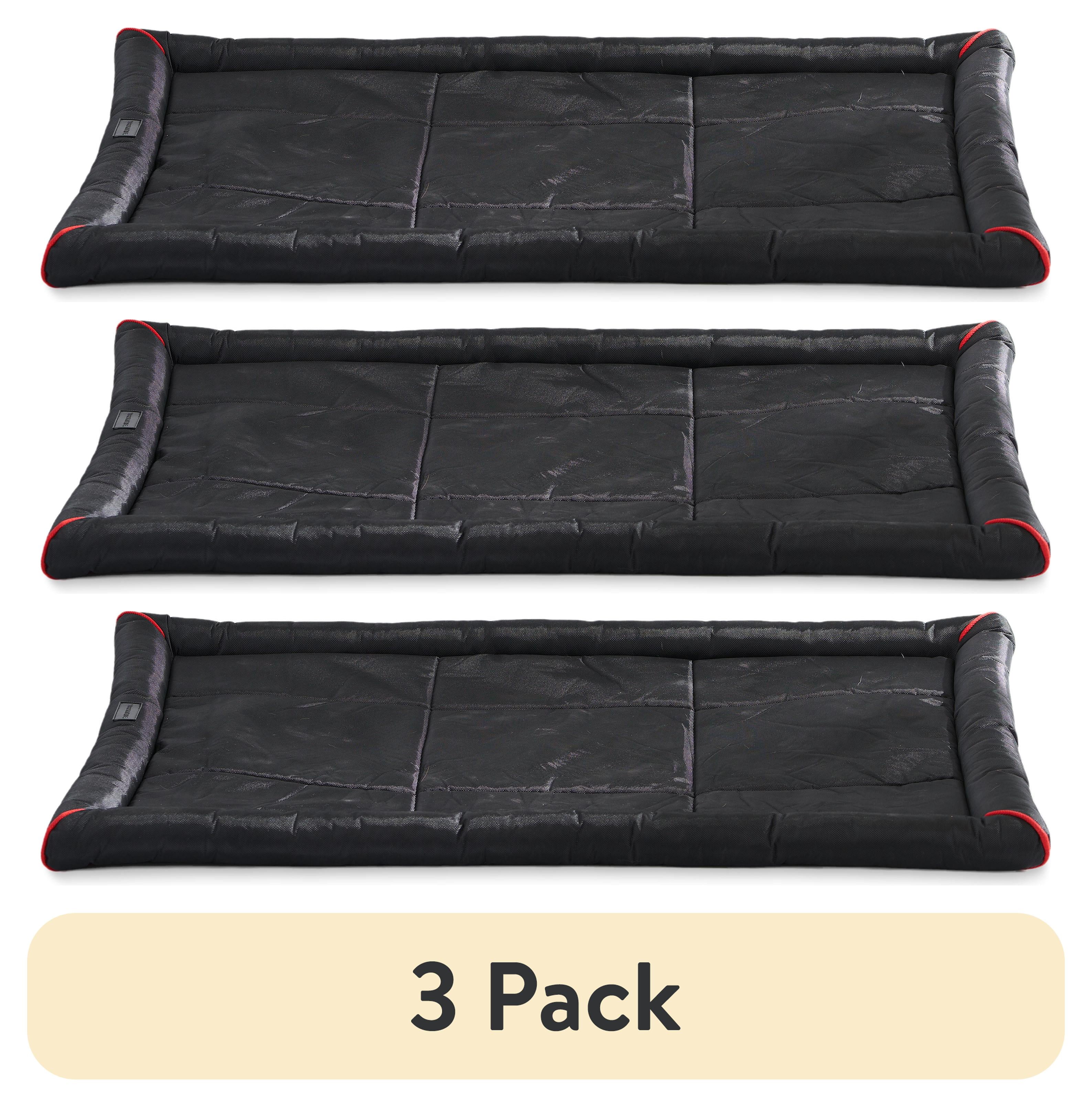 (3 pack) Vibrant Life Durable and Water-Resistant Crate Mat, Black, 42 ...