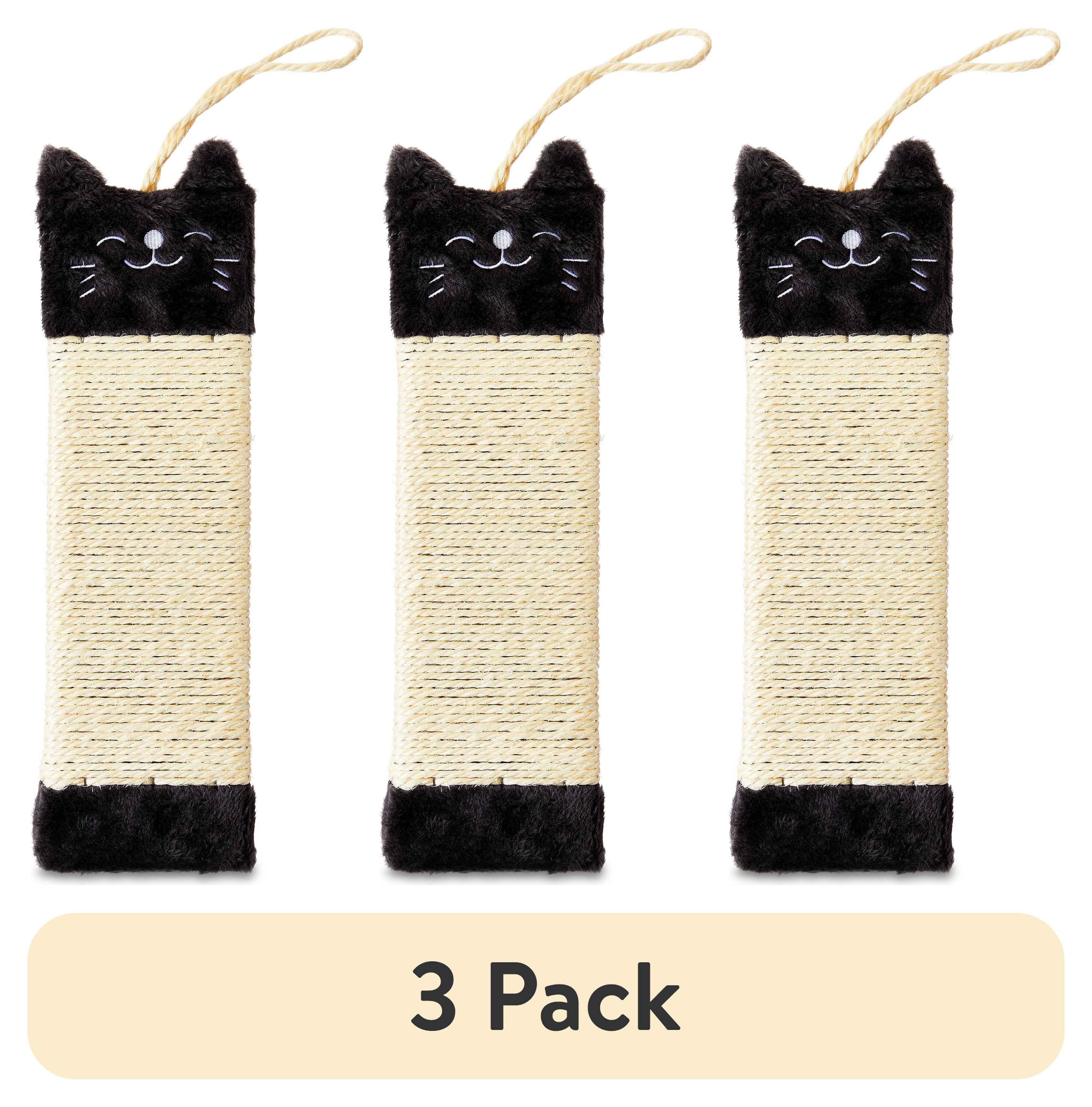 (3 pack) Vibrant Life Hanging Cat Scratching Pad, Natural Sisal Wrapped ...