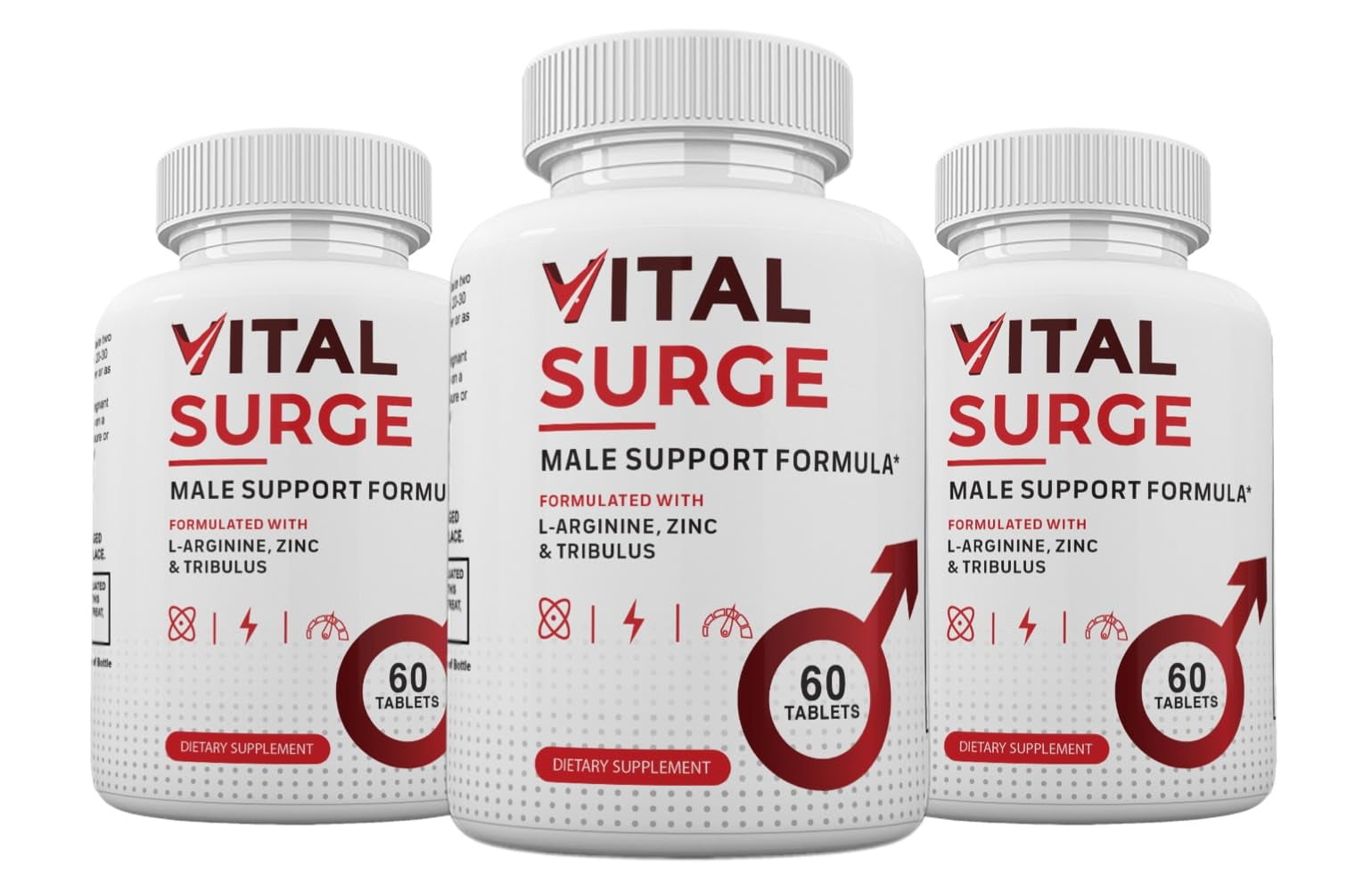 (3 pack) Vital Surge Pills, Vital Surge Male Supplement Advanced ...