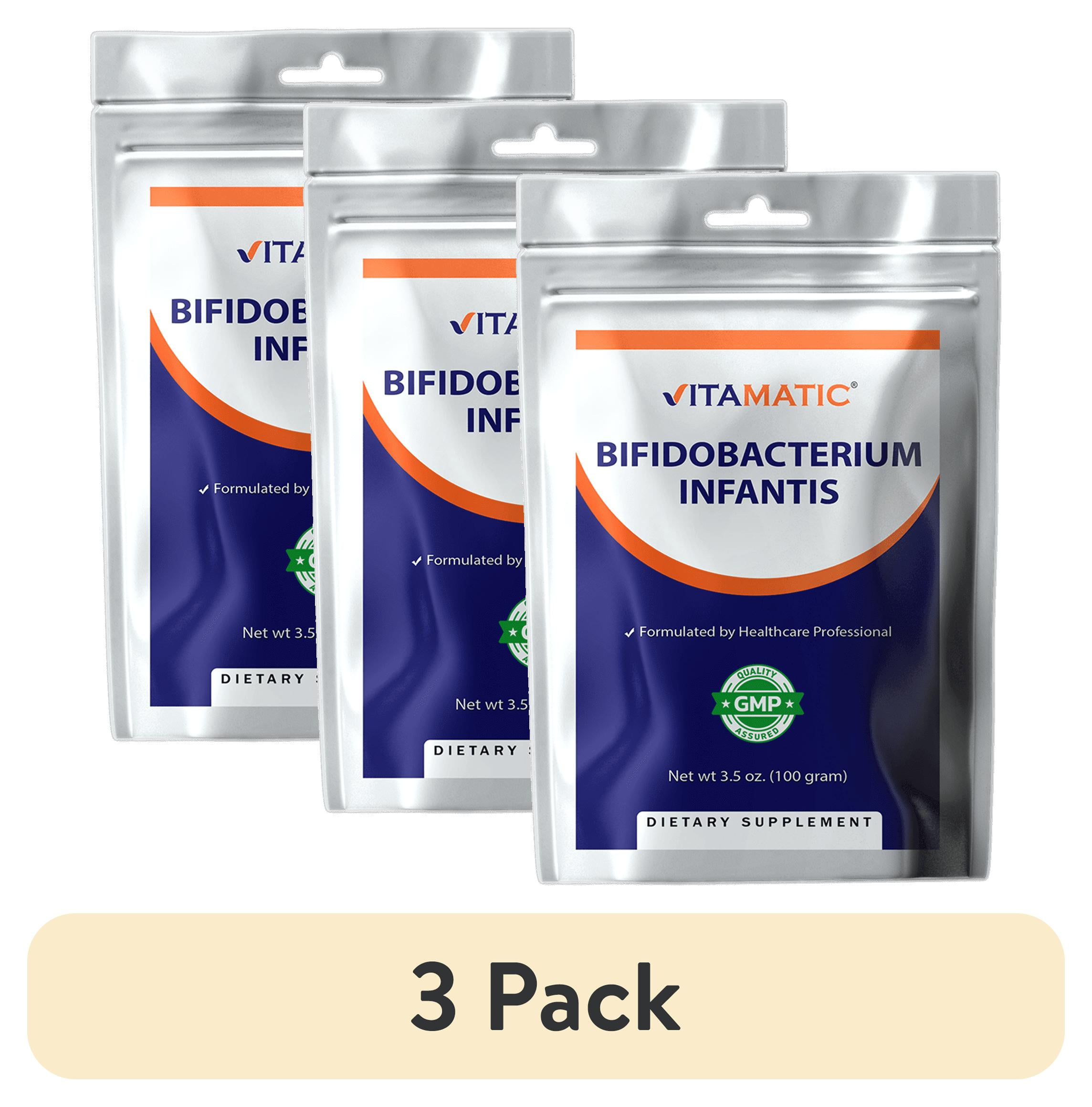(3 pack) Vitamatic Bifidobacterium Infantis Probiotic Powder ...