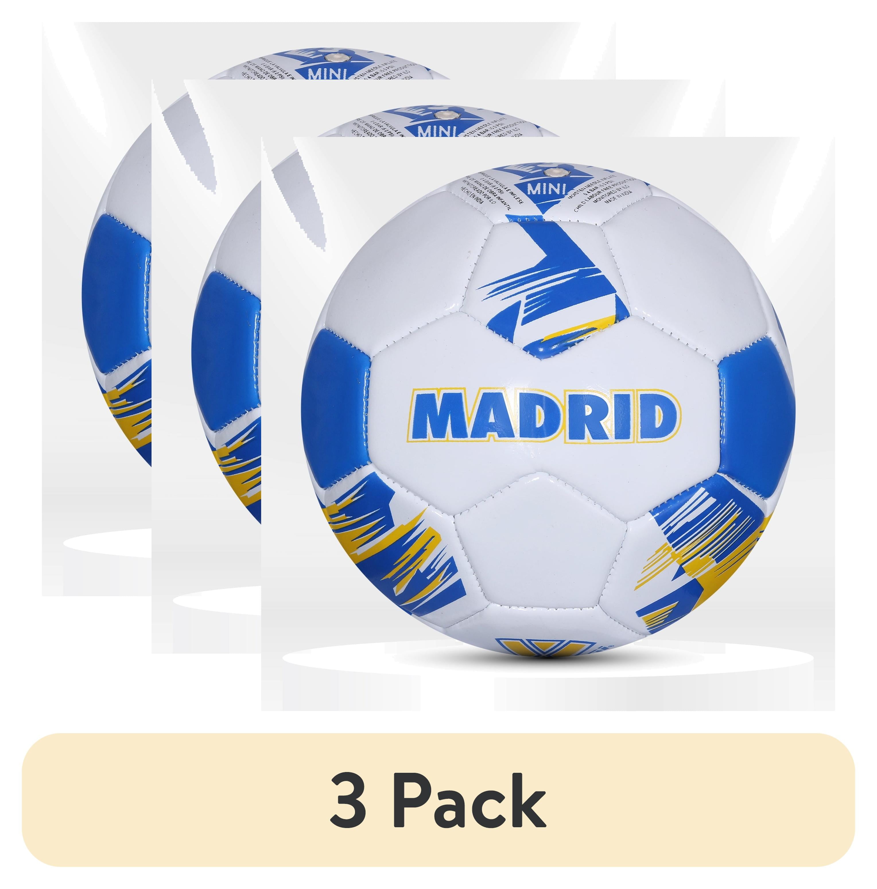 (3 pack) Vizari Club Soccer Ball for Youth & Adults | Sizes Mini, 3, 4 ...