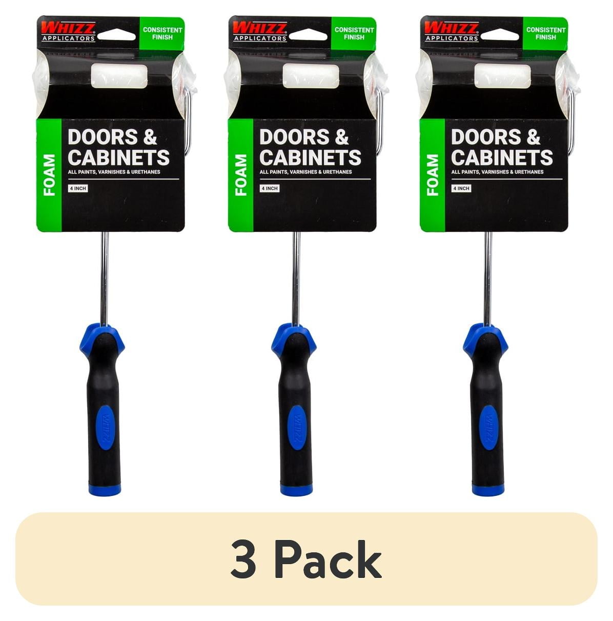 (3 pack) WHIZZ 4" Foam Mini Paint Roller with Handle - Walmart.com