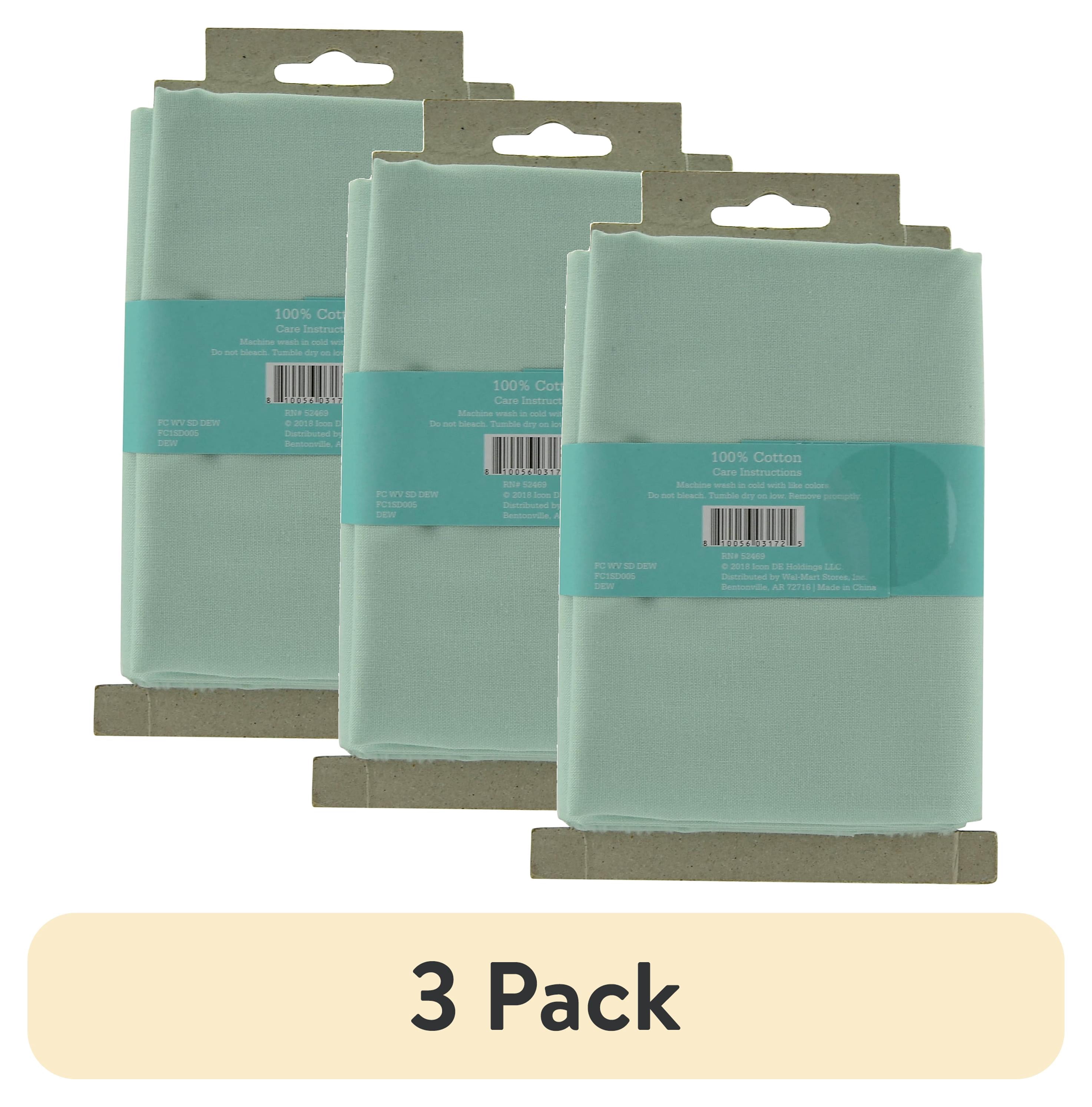 (3 pack) Waverly Inspirations 44" x 1 Yard Cotton Precut Solid Hunter ...