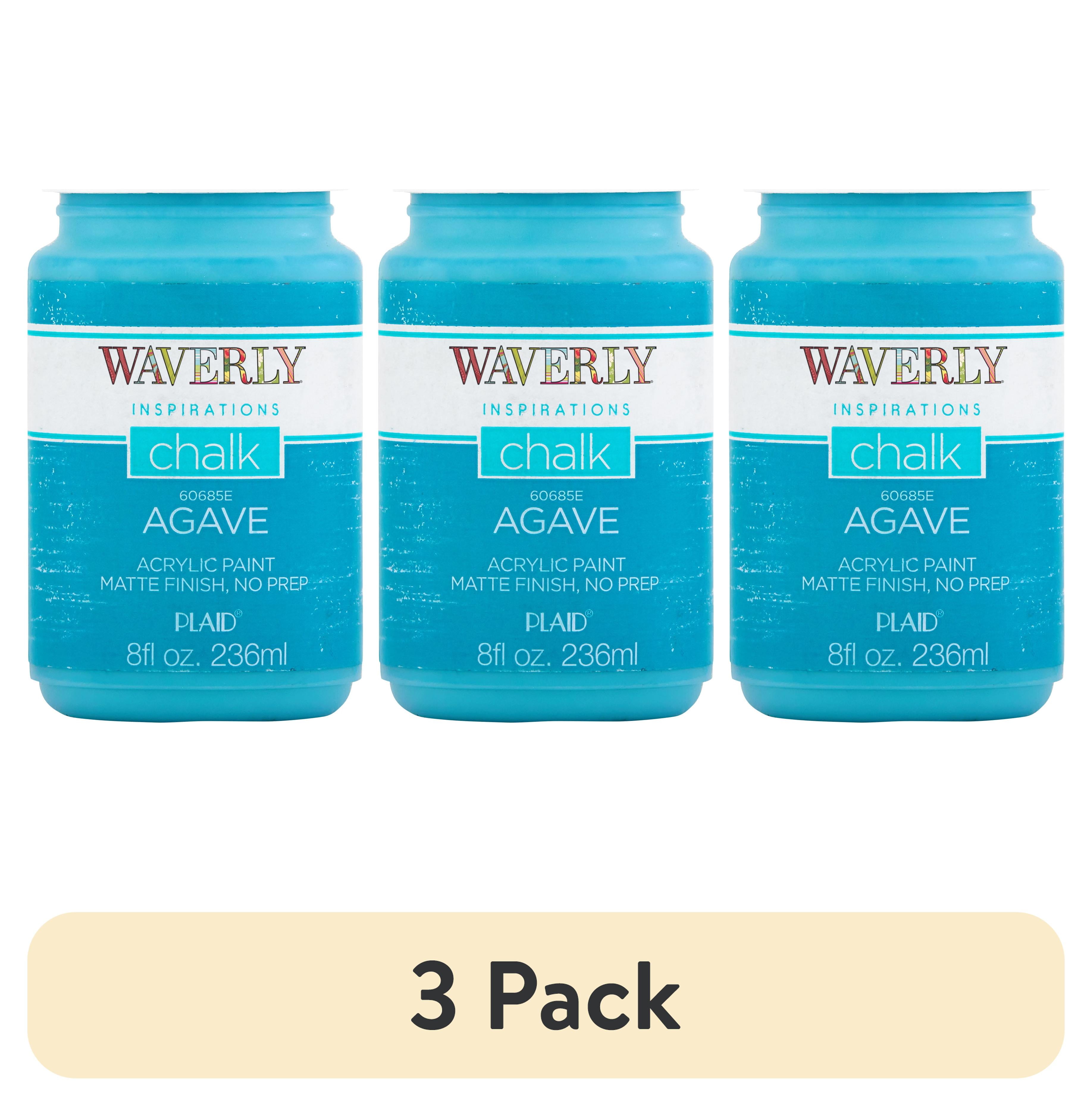 (3 pack) Waverly Inspirations Chalk Paint, Ultra Matte, Agave, 8 fl oz ...