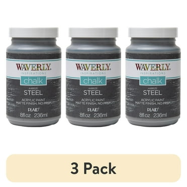 (3 pack) Waverly Inspirations Chalk Paint, Ultra Matte, Ballet Slipper ...