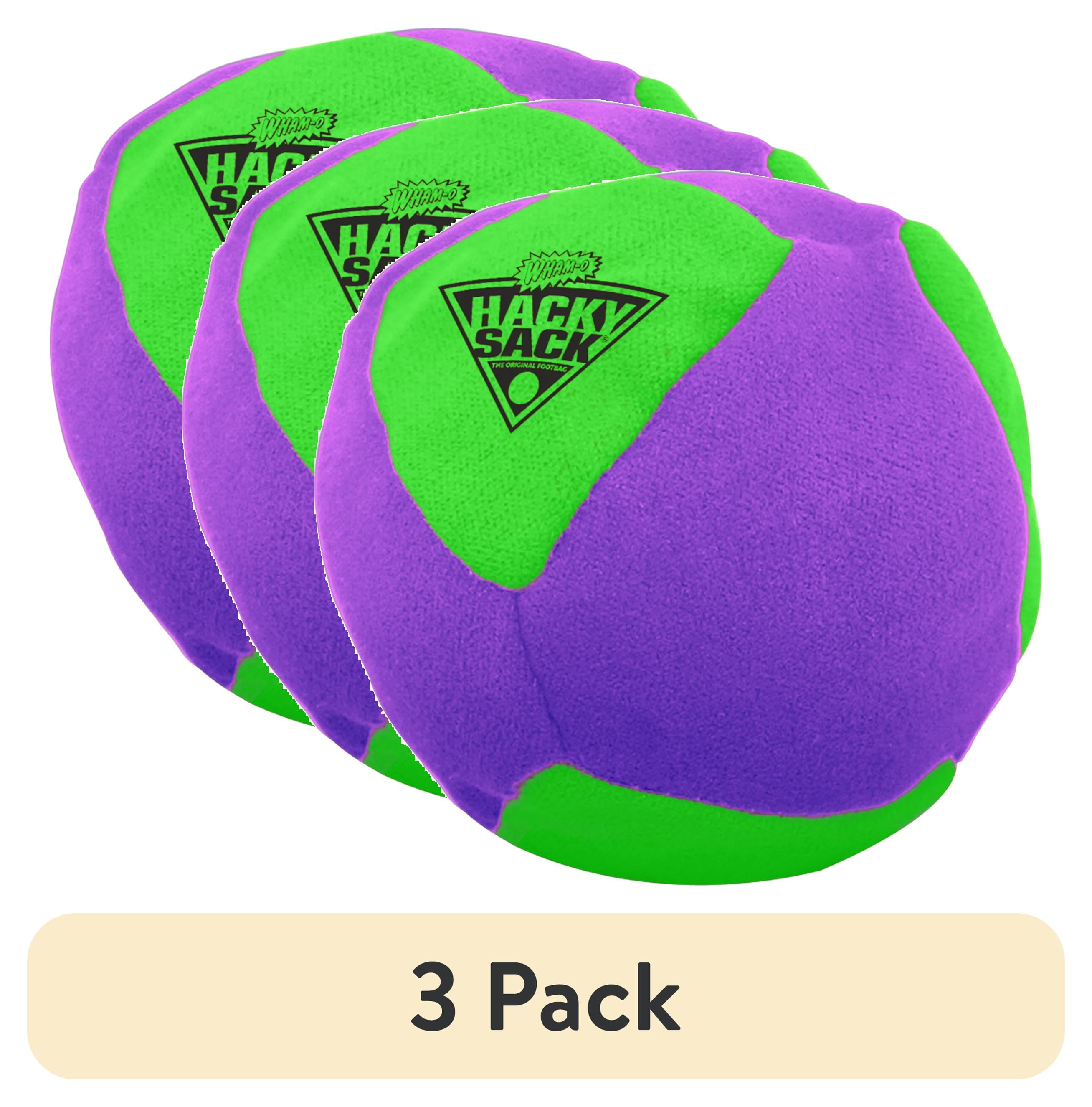 (3 pack) Wham-O Hacky Sack in Green and Purple - Walmart.com