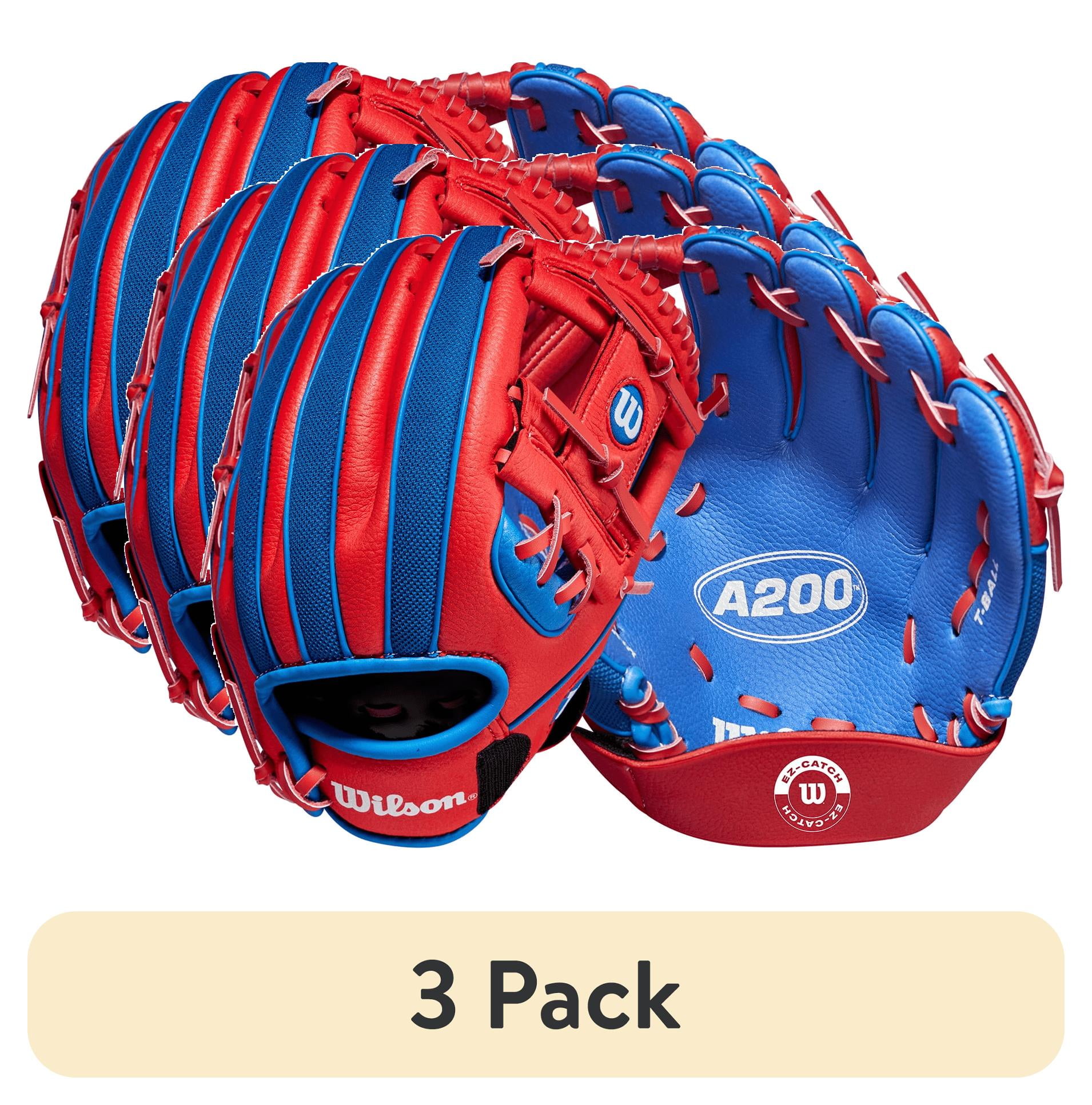 Wilson A200 EZ Catch 10 Glove Royal Red Right Hand Throw Baseball Mitt ...