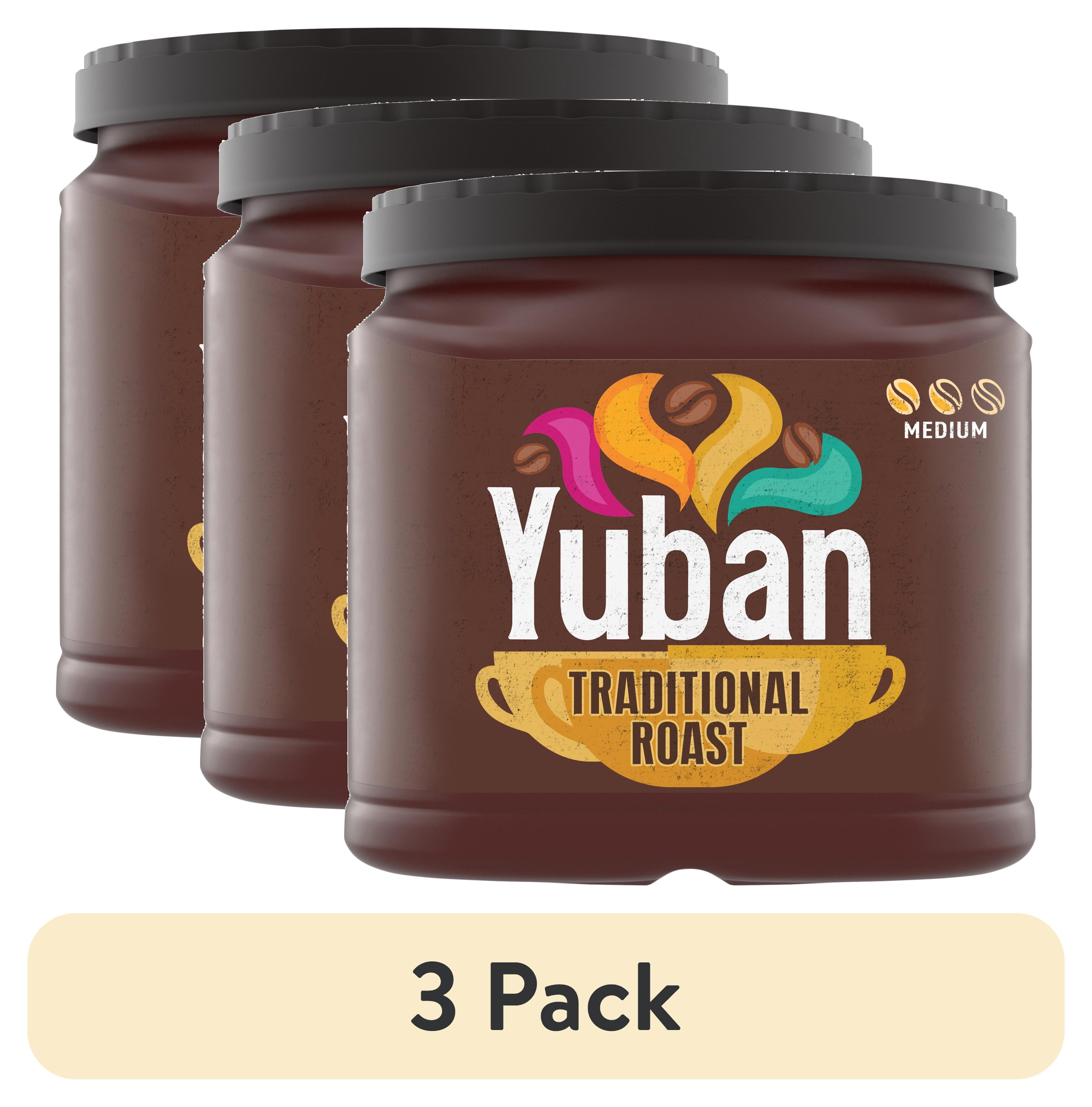 (3 pack) YUBAN GROUND COFFEE Traditional Roast Medium - Walmart.com