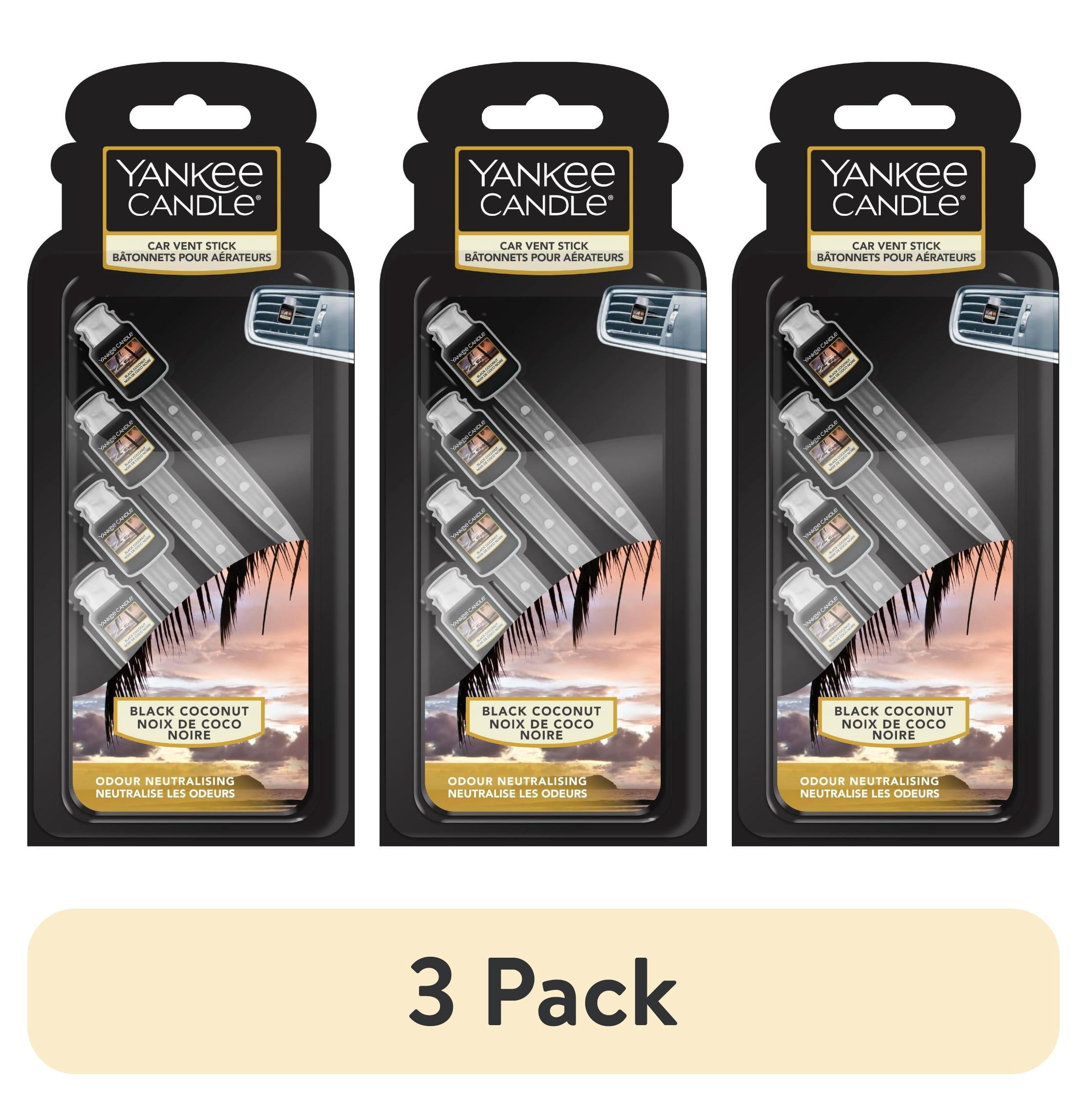 (3 pack) Yankee Candle Car Air Freshener Vent Sticks, Pink Sands, 4 ...