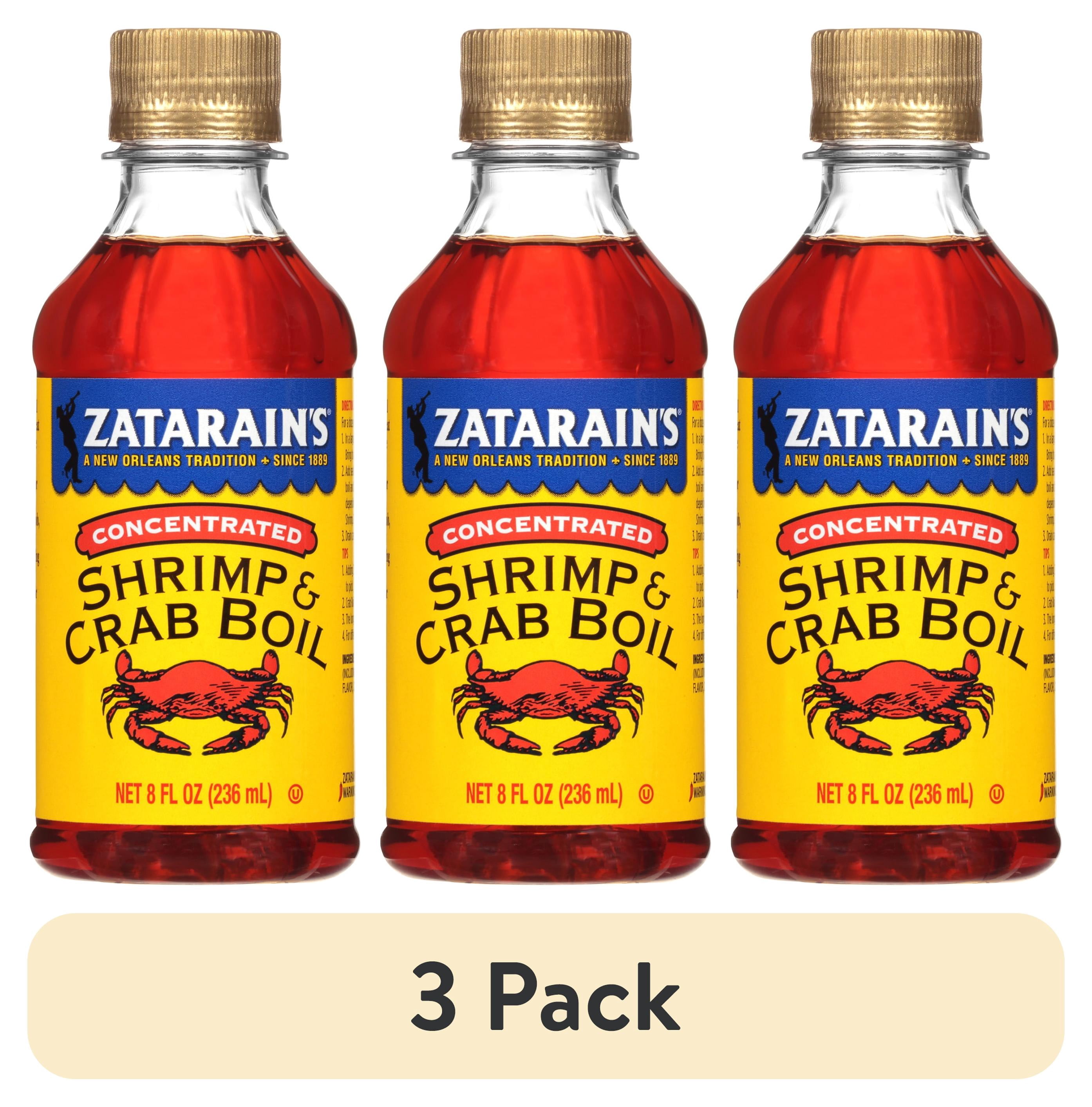 (3 pack) Zatarain's Kosher New Orleans Style Liquid Crab Boil, 8.0 fl ...