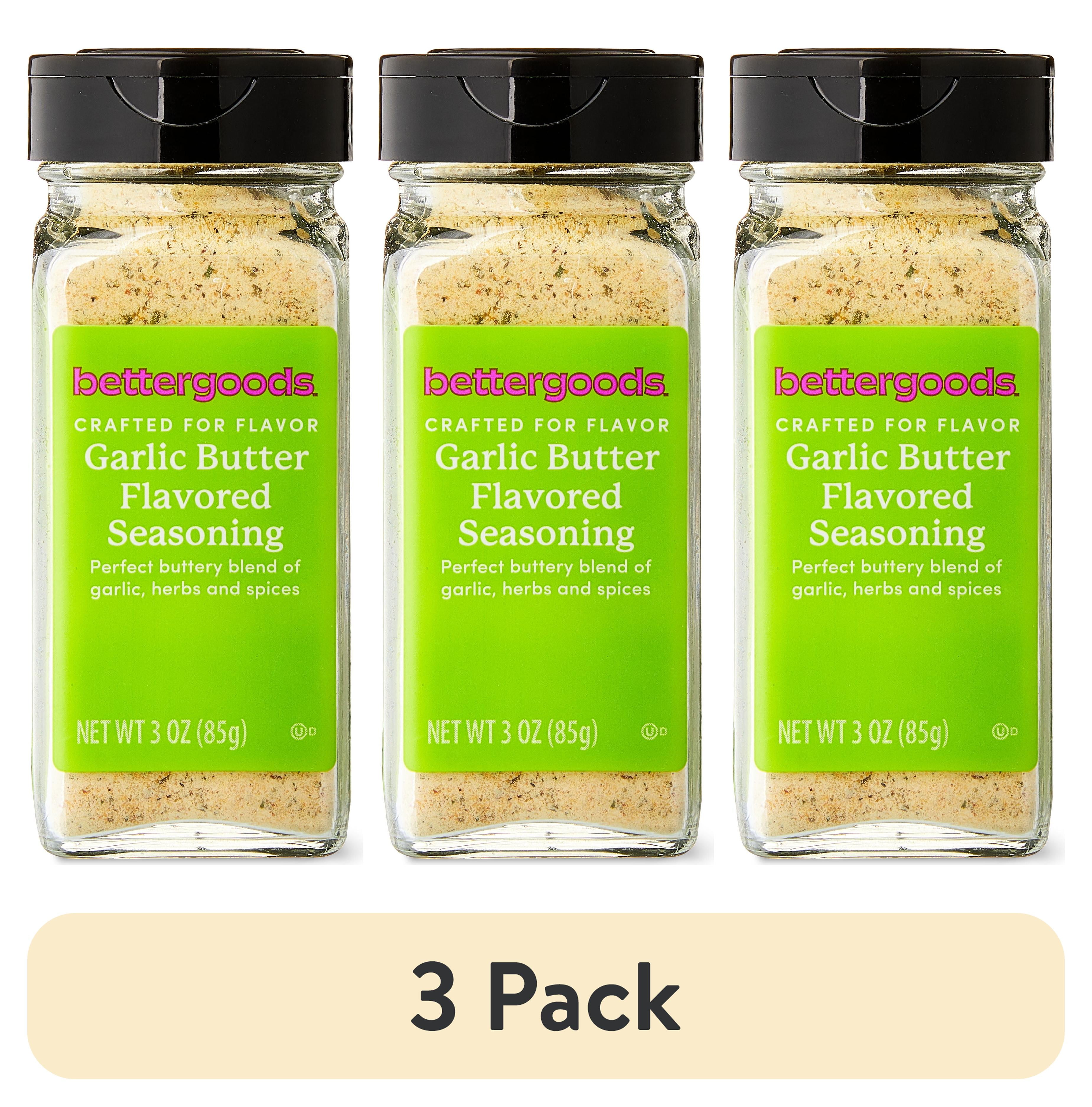 (3 pack) bettergoods Garlic Butter Flavored Seasoning, 3 oz - Walmart.com