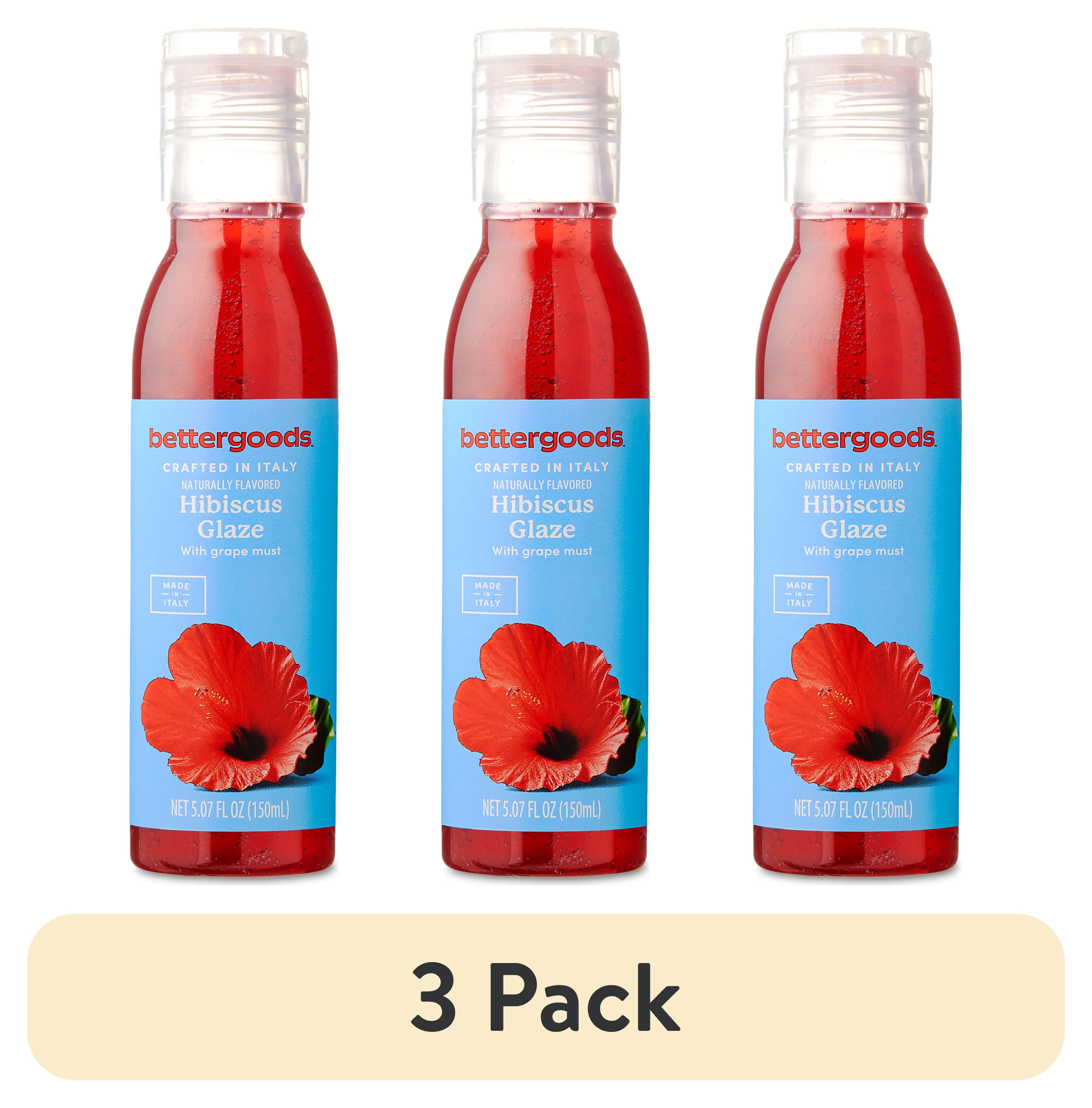 (3 pack) bettergoods Hibiscus Glaze with Grape Must, 5.07 fl oz ...