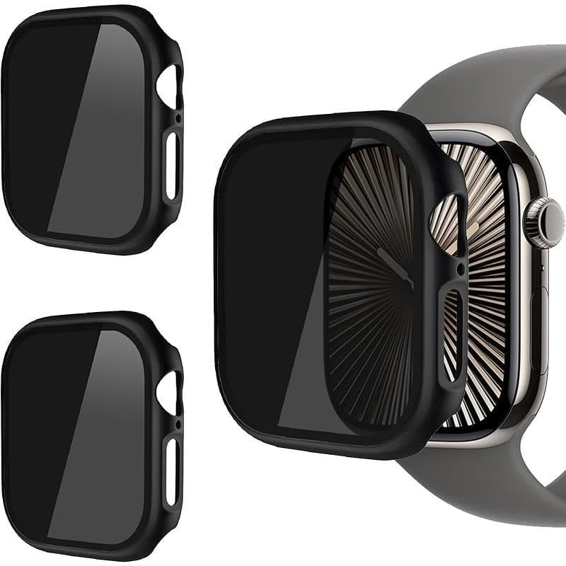 3 pack case compatible with Apple Watch Series 10 46mm, 30 ° anti spy ...