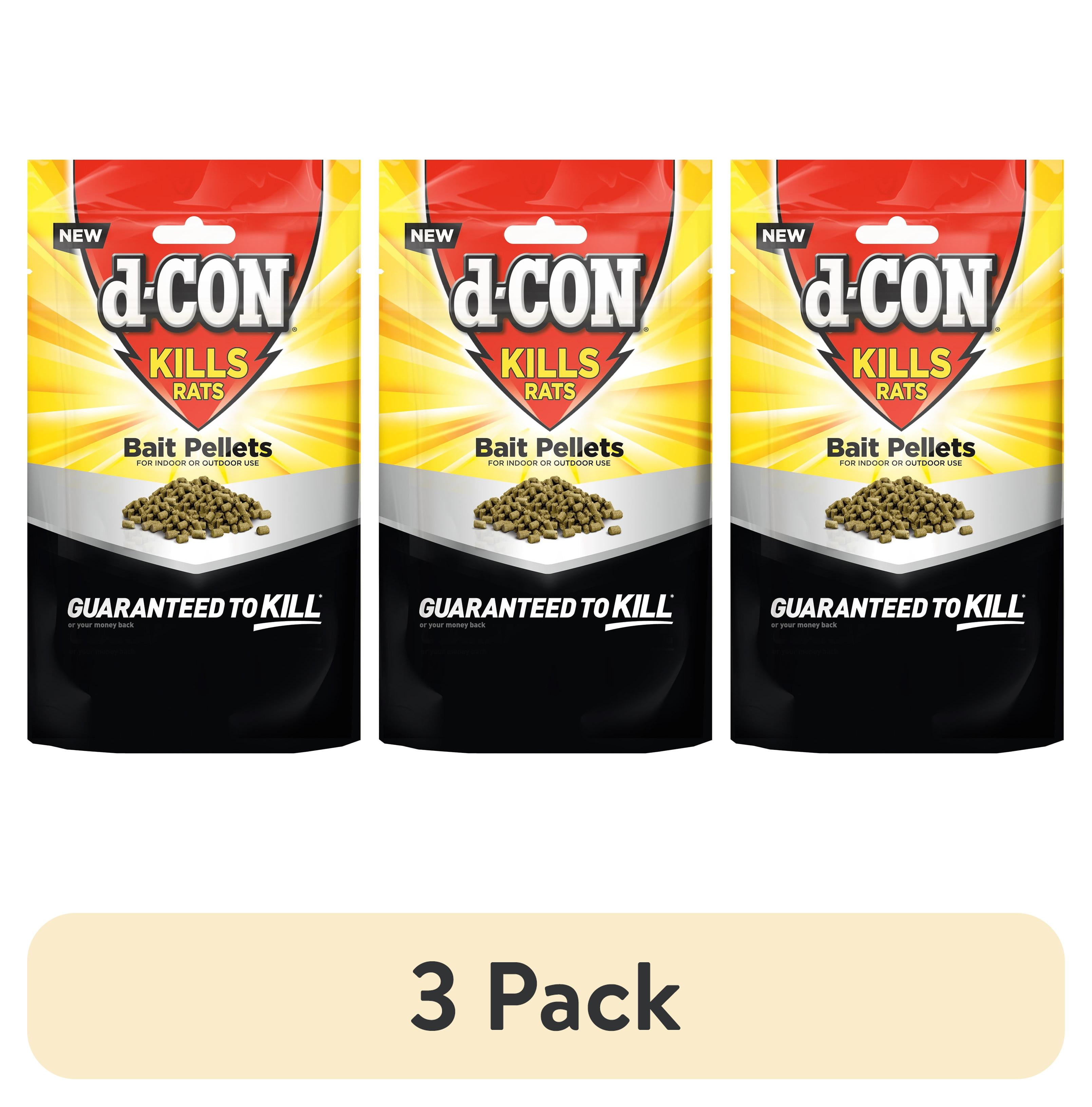 (3 pack) d-Con Rat Killer Bait Pellets, 8 oz - Walmart.com