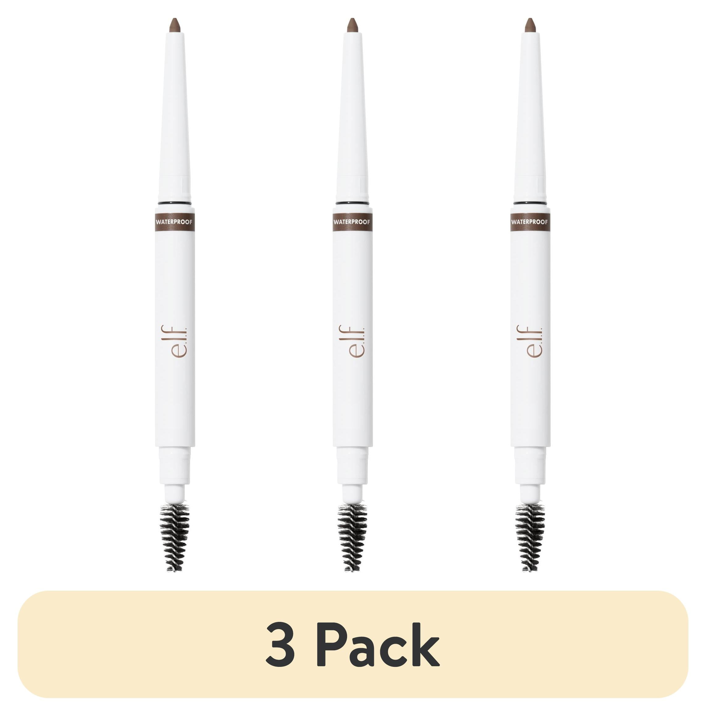 (3 pack) e.l.f. Instant Lift Waterproof Brow Pencil, Neutral Brown, 0 ...