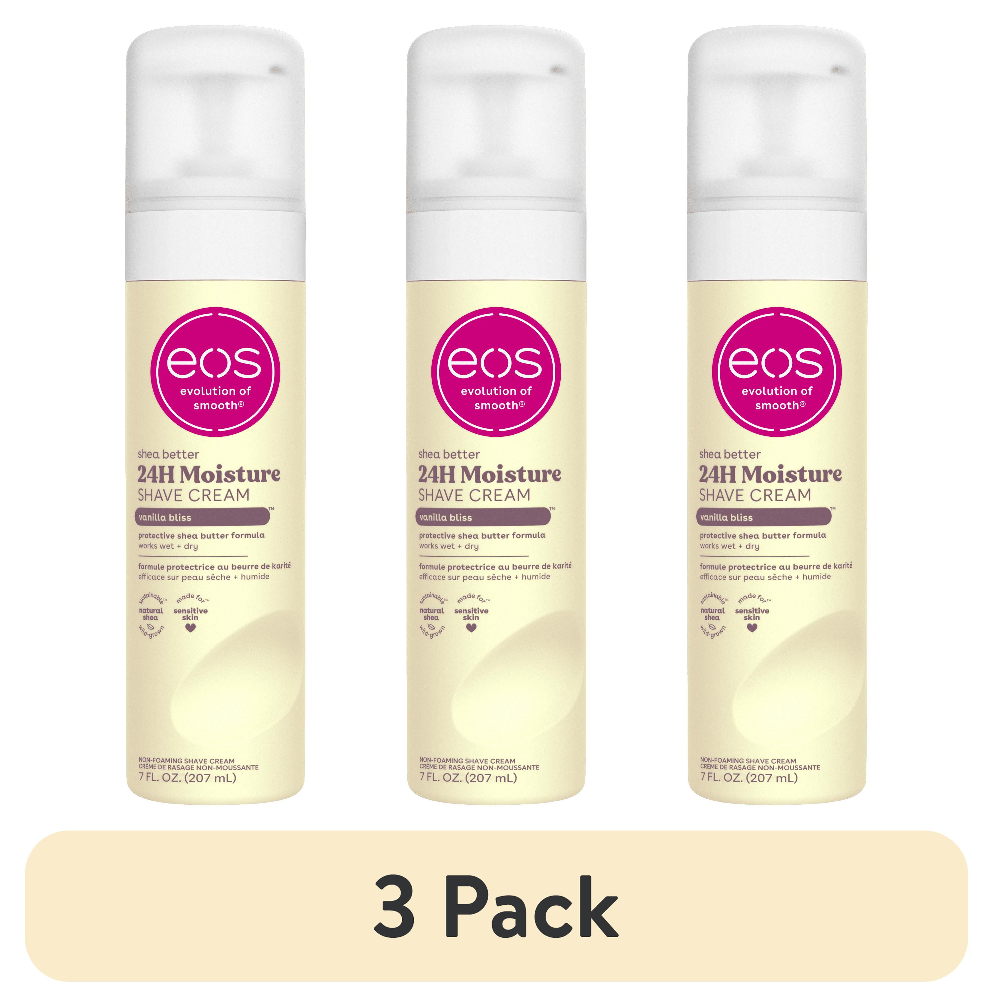 (3 pack) eos Shea Better Women's Shave Cream - Vanilla Bliss | 7 fl oz ...