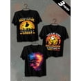 3 pack pc pieces set piece halloween t-shirtscomfort colors tshirt men ...