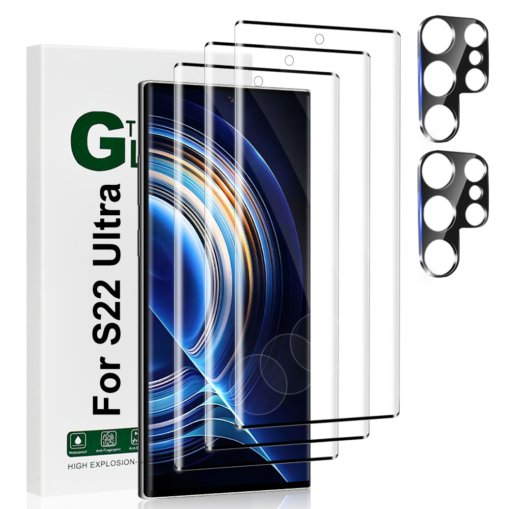 3 packs of high-definition screen protectors [6.8 inches] and 2 packs ...