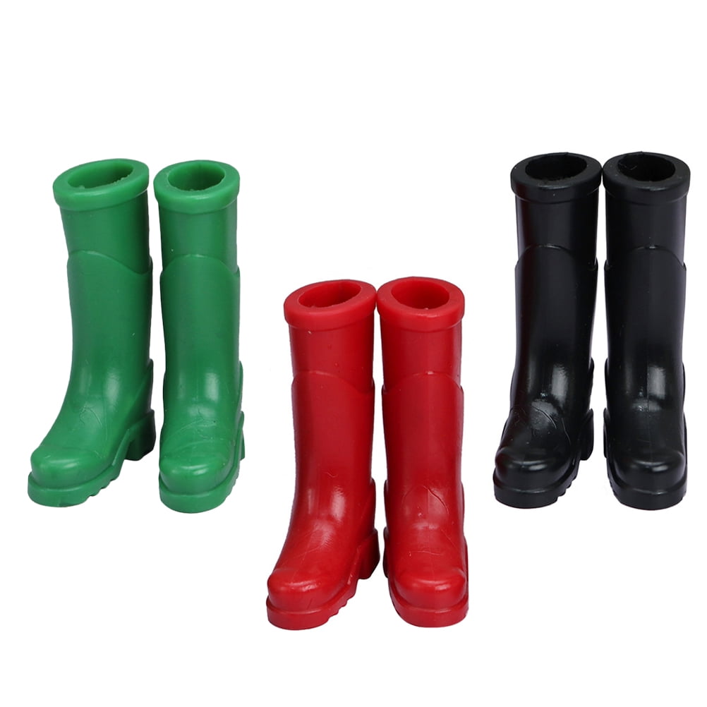 Miniature Cowboy Boots Accessories for Decor Assorted Color Plastic ...