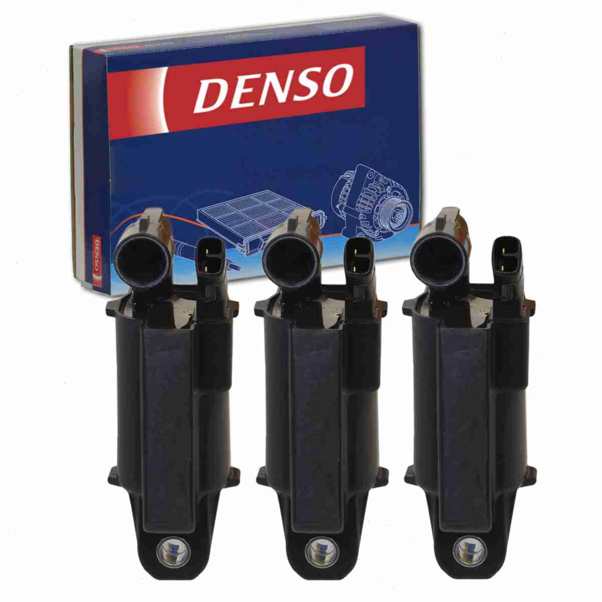 3 pc DENSO Direct Ignition Coils compatible with Lexus IS300 3.0L L6 ...