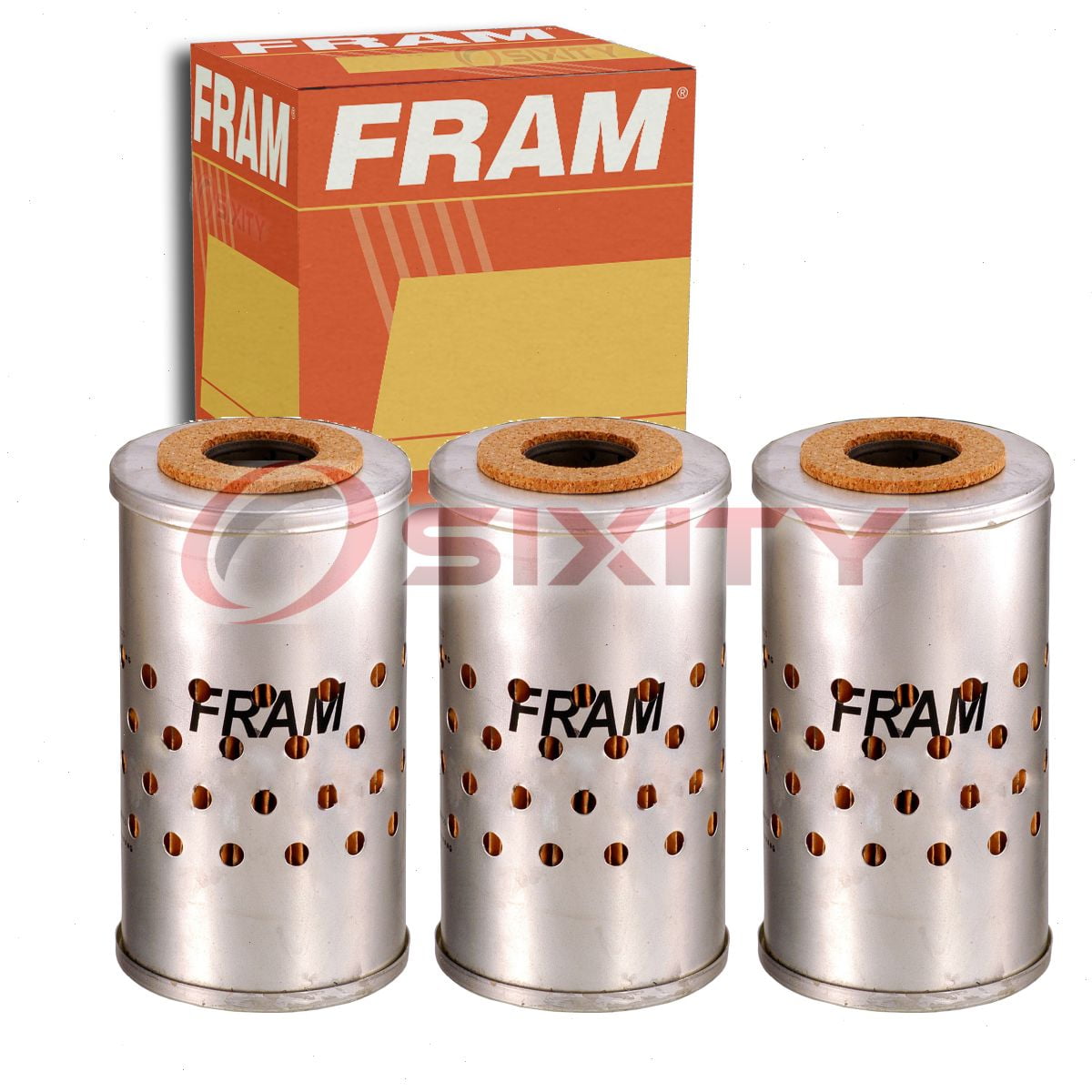 3 pc FRAM C1174PL Fuel Filters for 17253-CS 28471 3318919 A184496 ...
