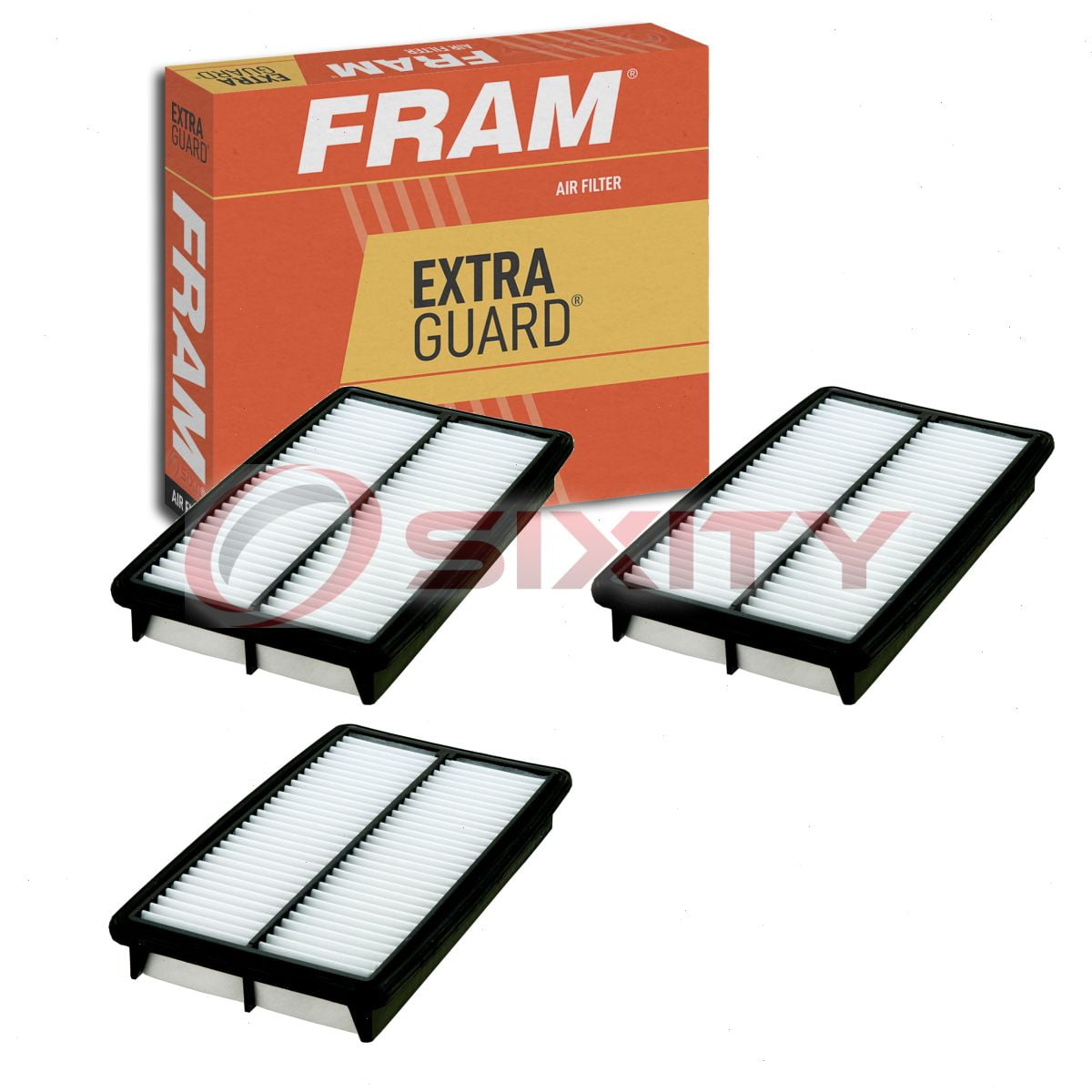 FRAM CA10013 Extra Guard 3pc Air Filters, Fits Honda Odyssey (2005-2010 ...
