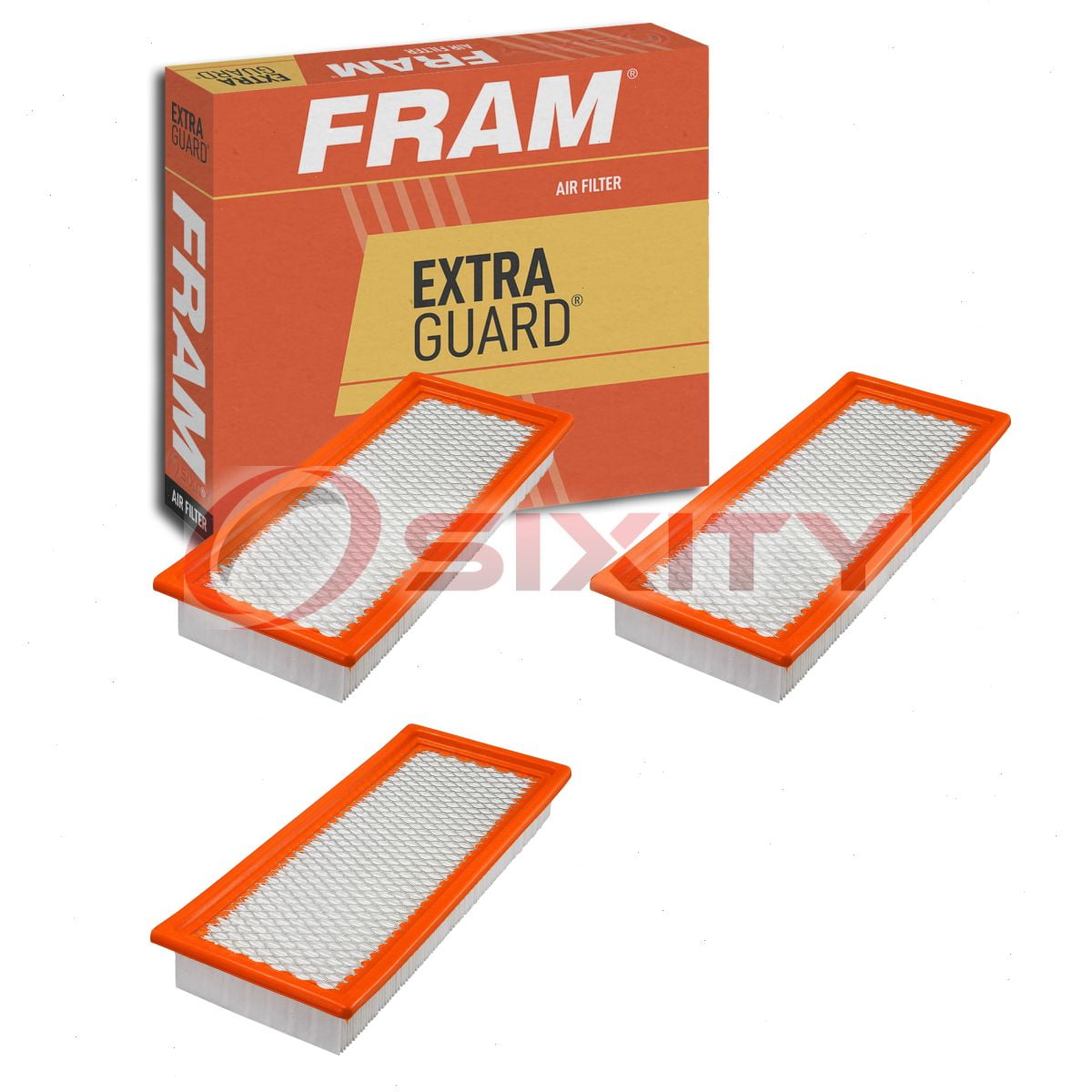 3 pc FRAM CA10170 Extra Guard Air Filters for 17801-38010 AF1414 AF3938 ...