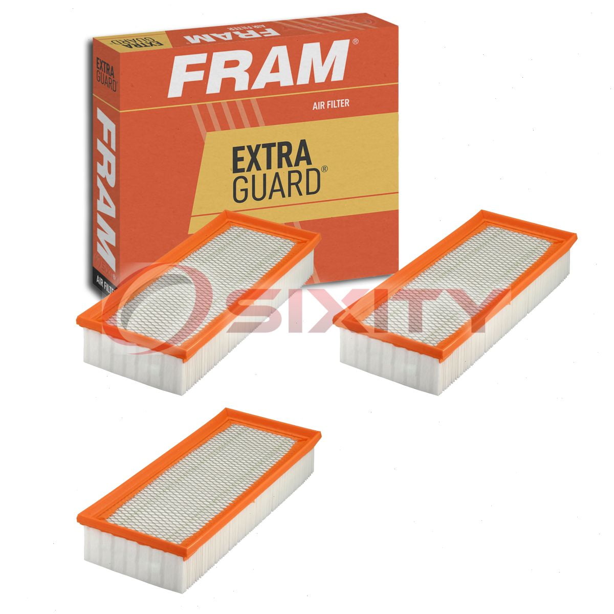 3 pc FRAM CA10349 Extra Guard Air Filters for 042-1737 33-2398 AF3939 ...