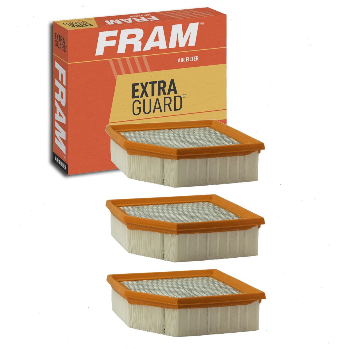 3 pc FRAM CA11431 Extra Guard Air Filters for 2253 38-1003 7C-8307 ...