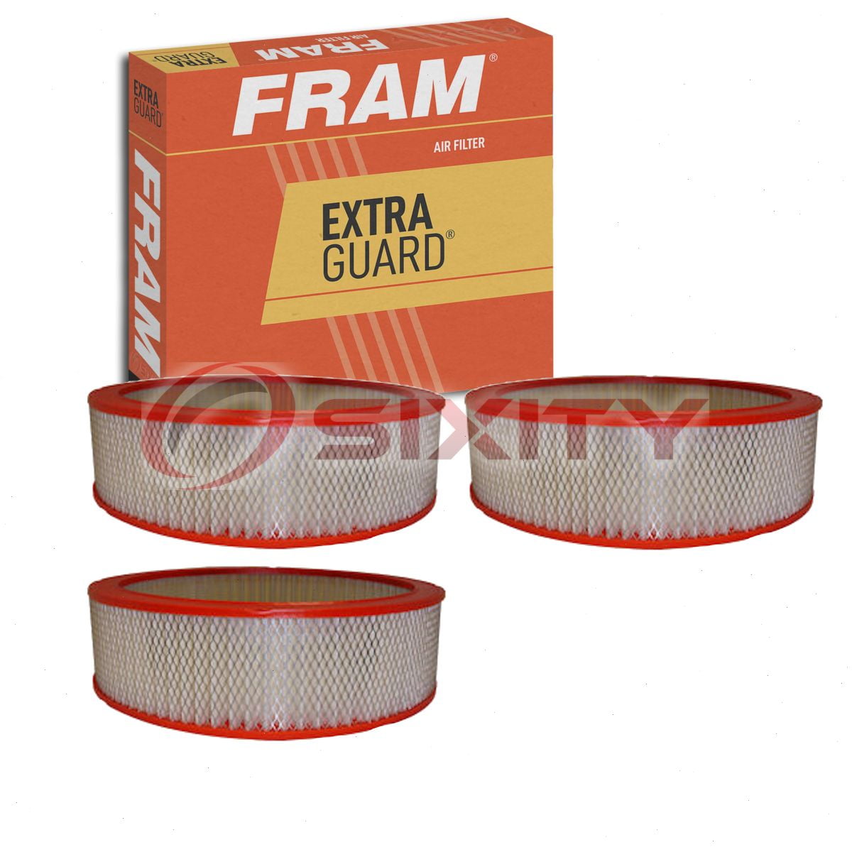 3 pc FRAM CA3492 Extra Guard Air Filters for 3528093-2 8029 A1410C AF ...