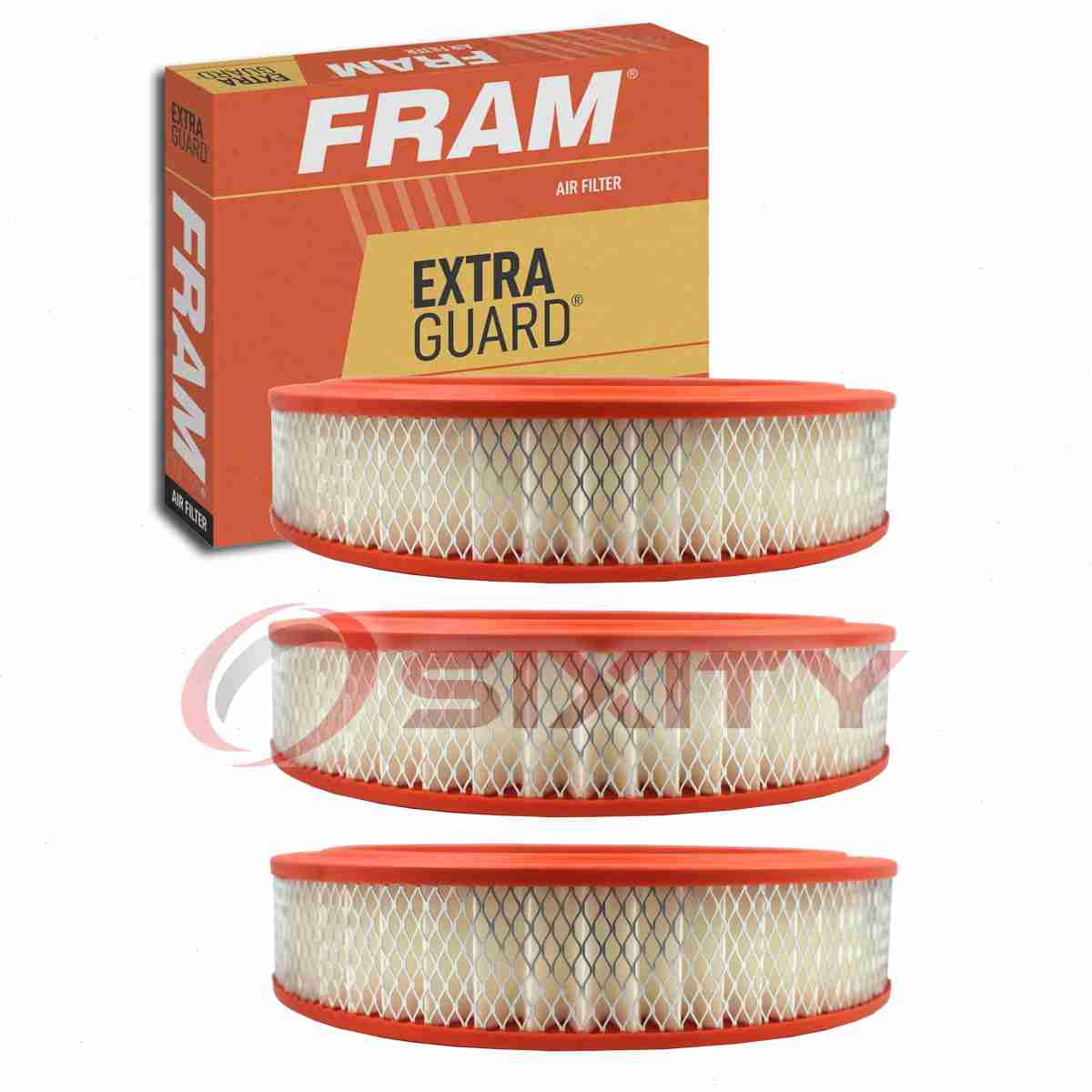 3 pc FRAM CA351 Extra Guard Air Filters for 8007 A3006C A35252 AF5858 ...