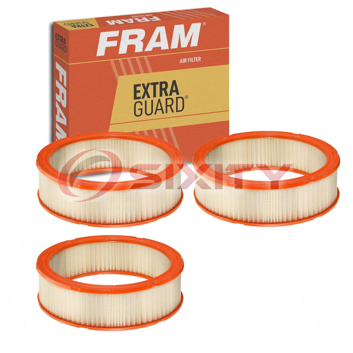 3 pc FRAM CA3588 Extra Guard Air Filters for 9185 A1154C CA3630 E-9180 ...