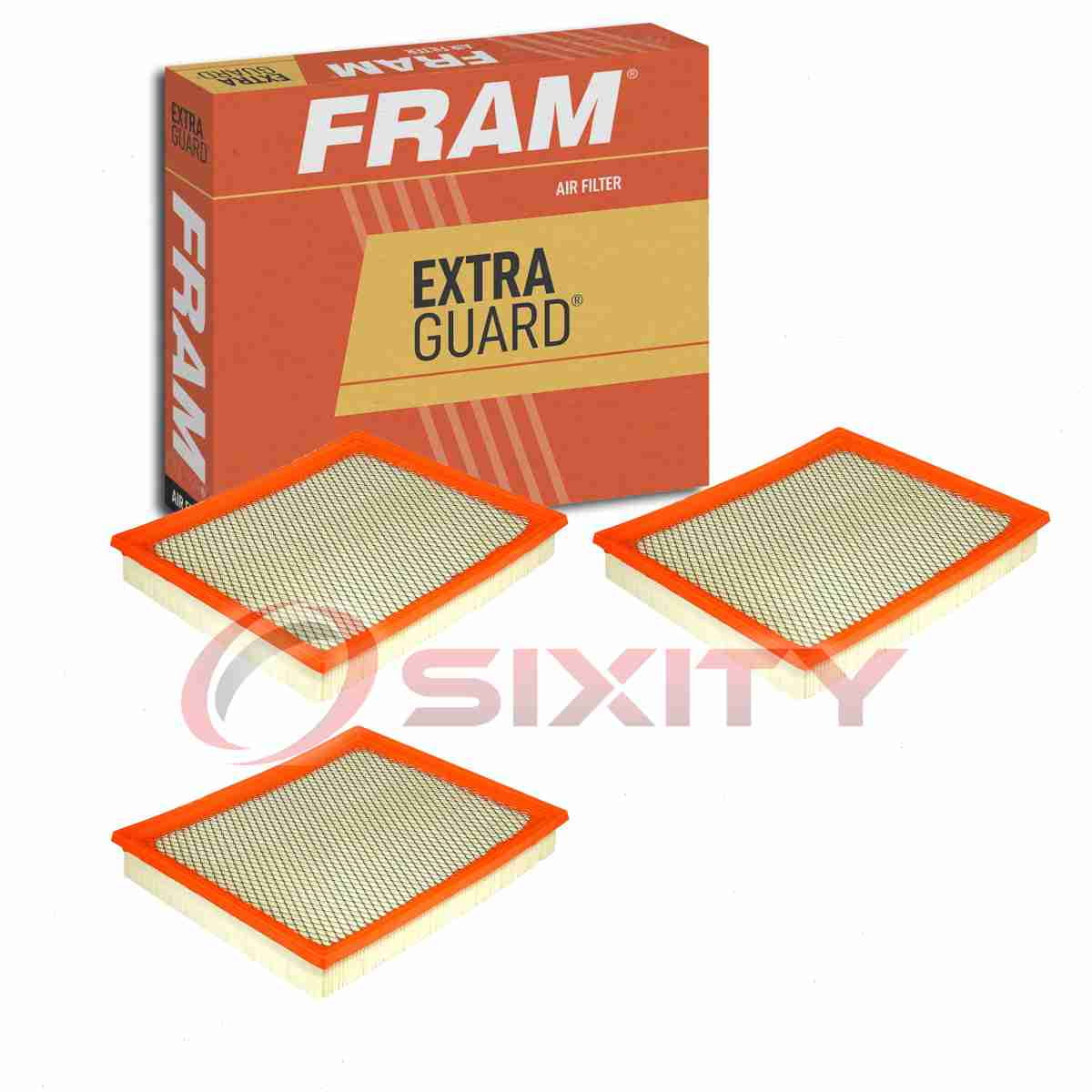 3 pc FRAM CA7440 Extra Guard Air Filters for 114810-007 33-2052 46759 ...