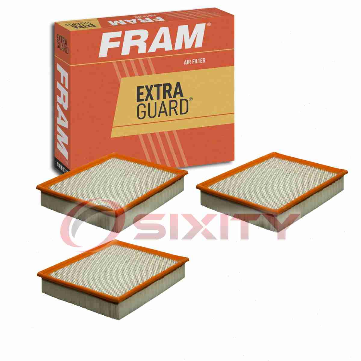 3 pc FRAM CA8755A Extra Guard Air Filters for 3C3Z-9601-BA 42034 93261 ...