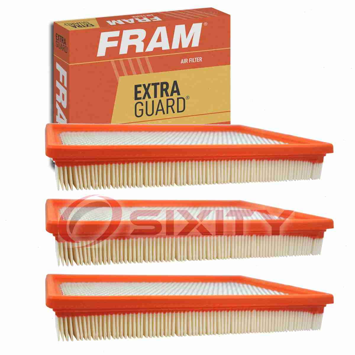 3 pc FRAM CA8817 Extra Guard Air Filters for 131-8902 17220-RBB-A00 ...