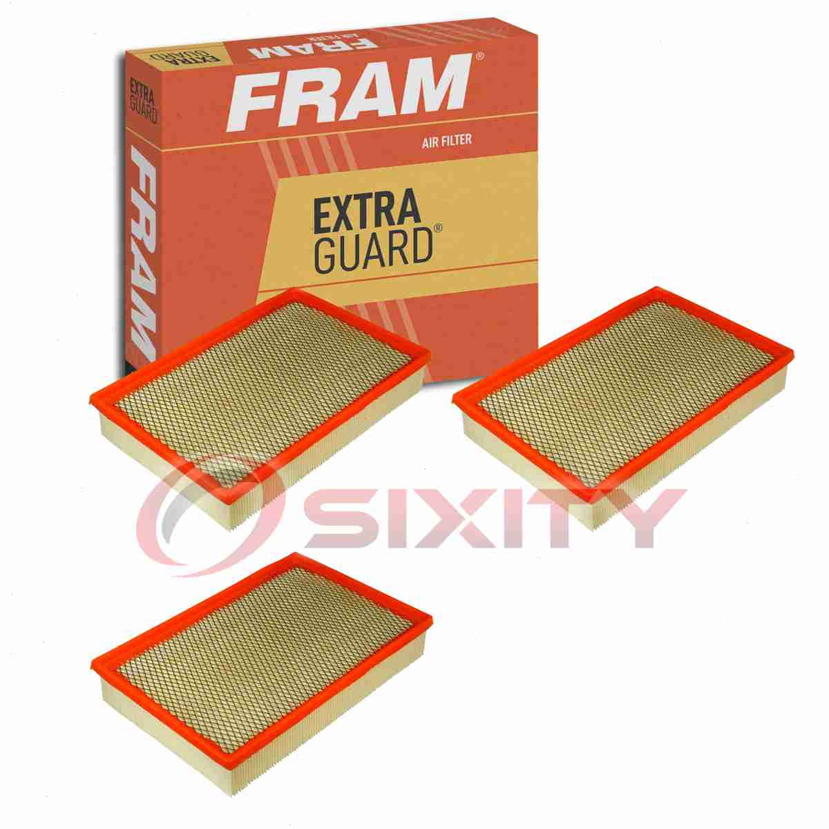 3 pc FRAM CA9073 Extra Guard Air Filters for 2824 88937545 A2031C ...
